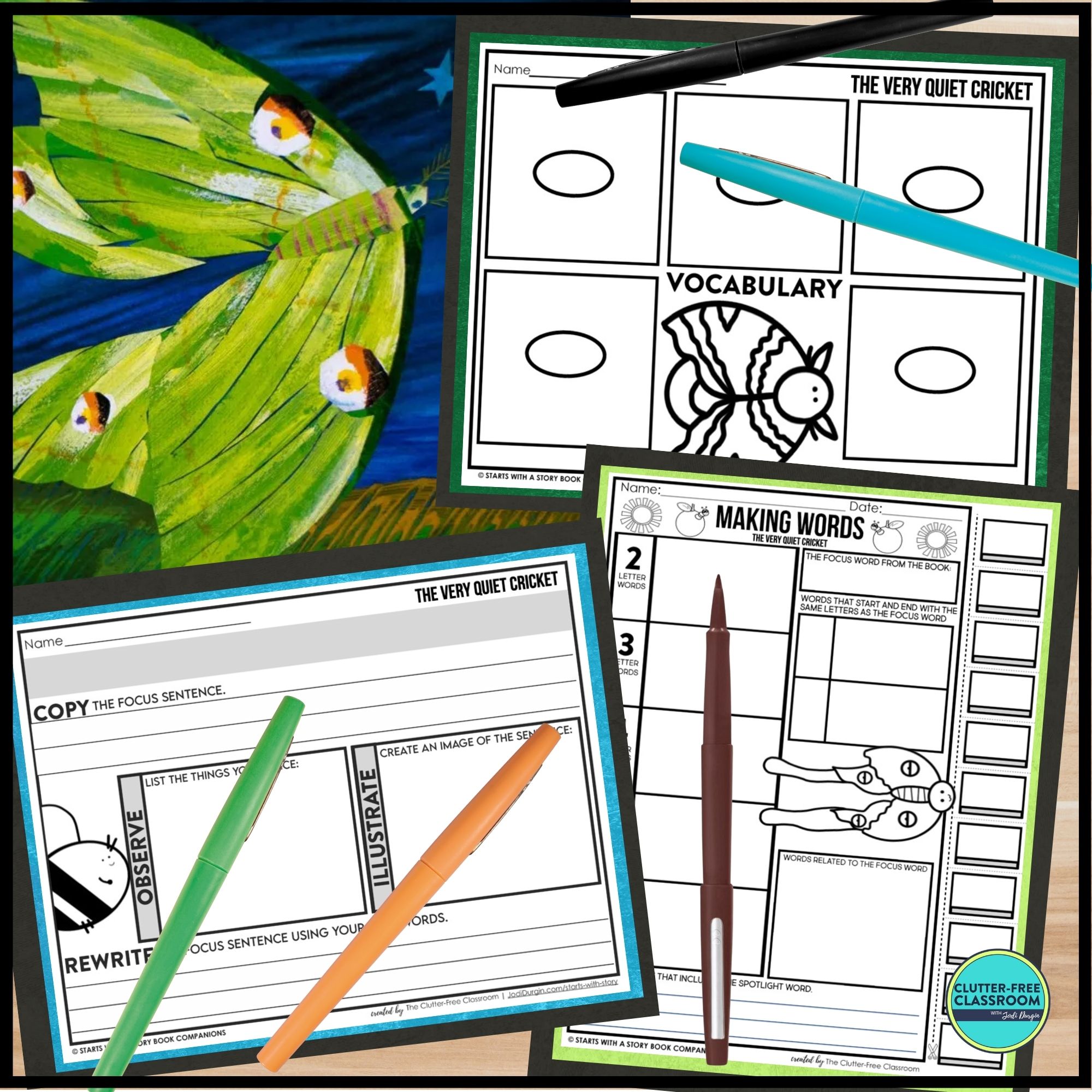 The Very Quiet Cricket Activities and Lesson Plans for 2025 - Teaching ...