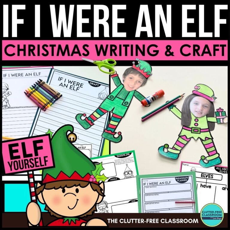 If I Were an Elf Writing Activity for Elementary Students - 2026 ...