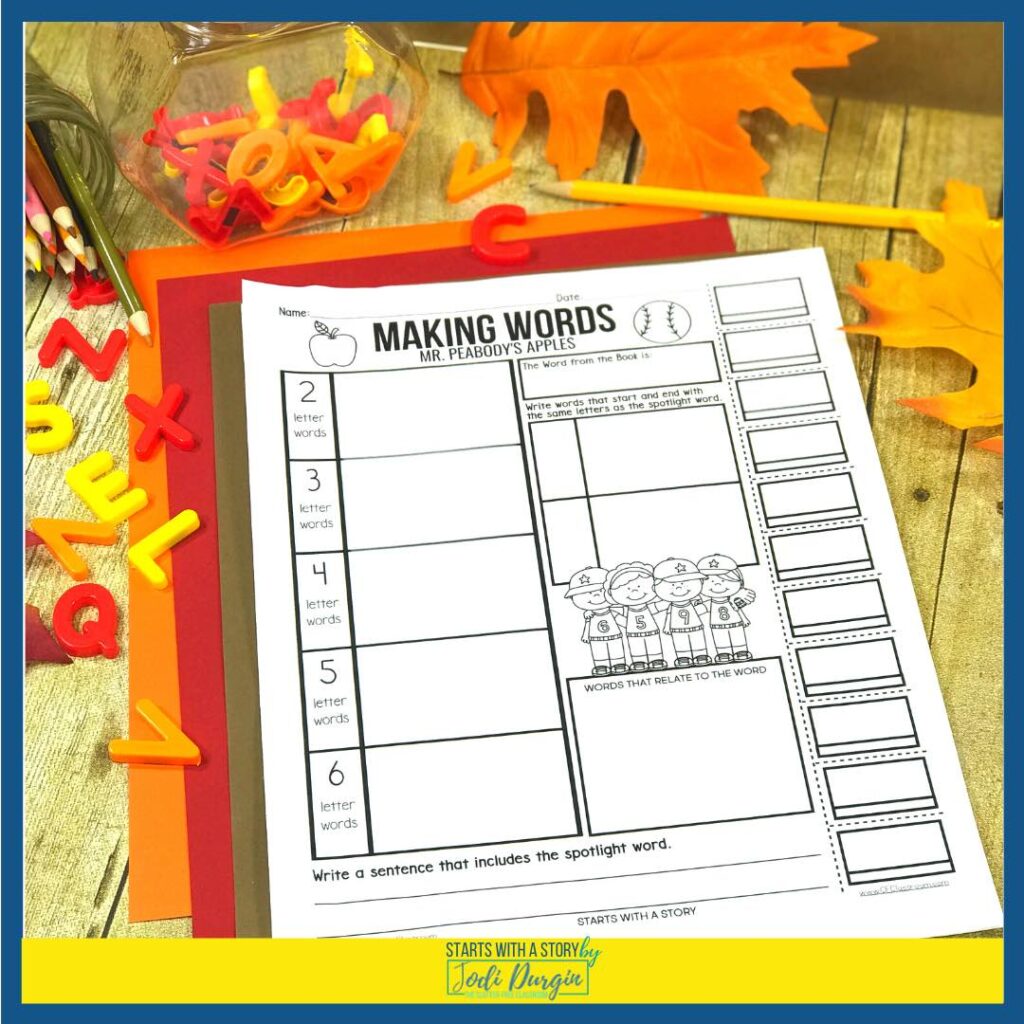 Mr. Peabody's Apples Activities and Lesson Plans for 2026 - Teaching ...