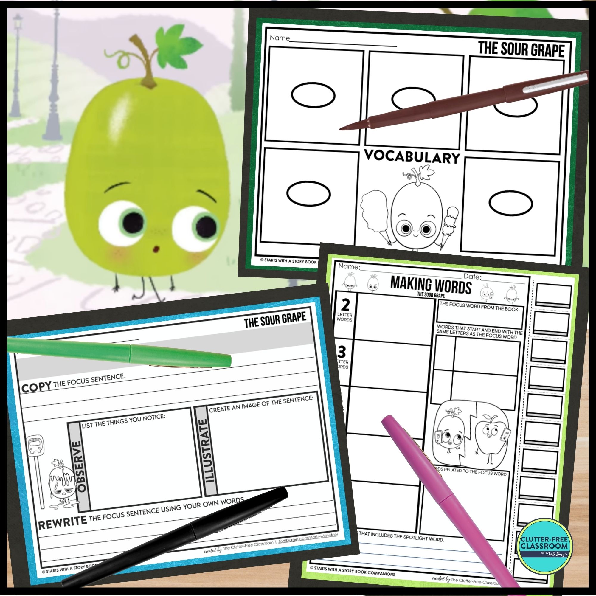 The Sour Grape Activities and Lesson Plans for 2025 - Teaching with ...