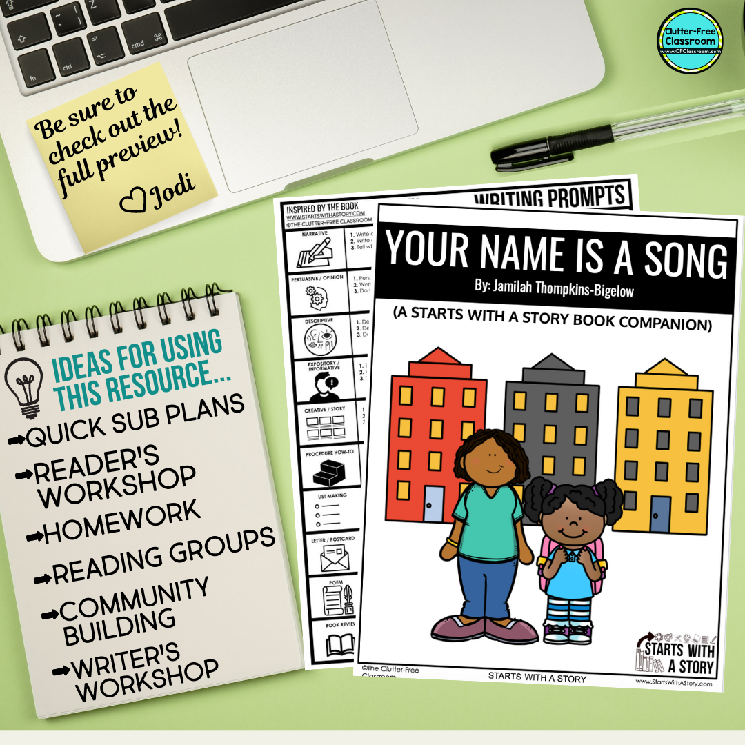 Your Name is a Song Activities and Lesson Plans for 2025 - Teaching ...
