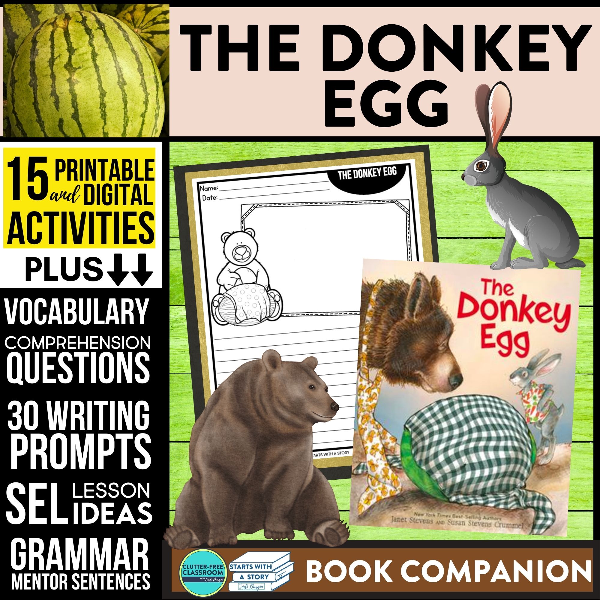 The Donkey Egg Activities and Lesson Plans for 2024 - Teaching with ...