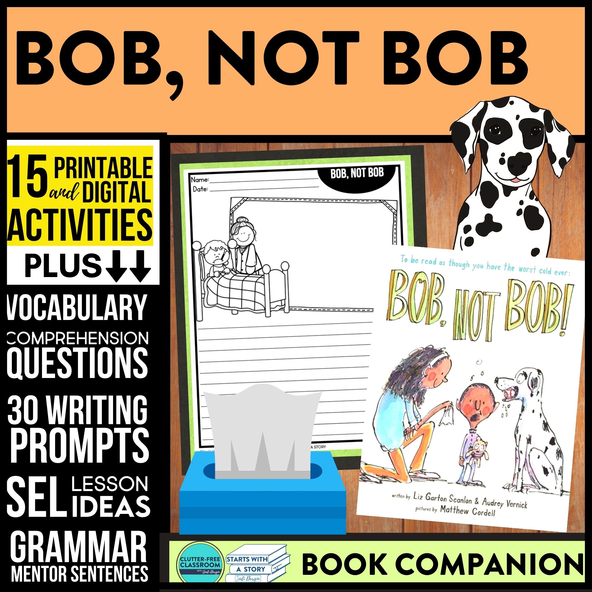 Bob, Not Bob Activities and Lesson Plans for 2025 - Teaching with Jodi ...