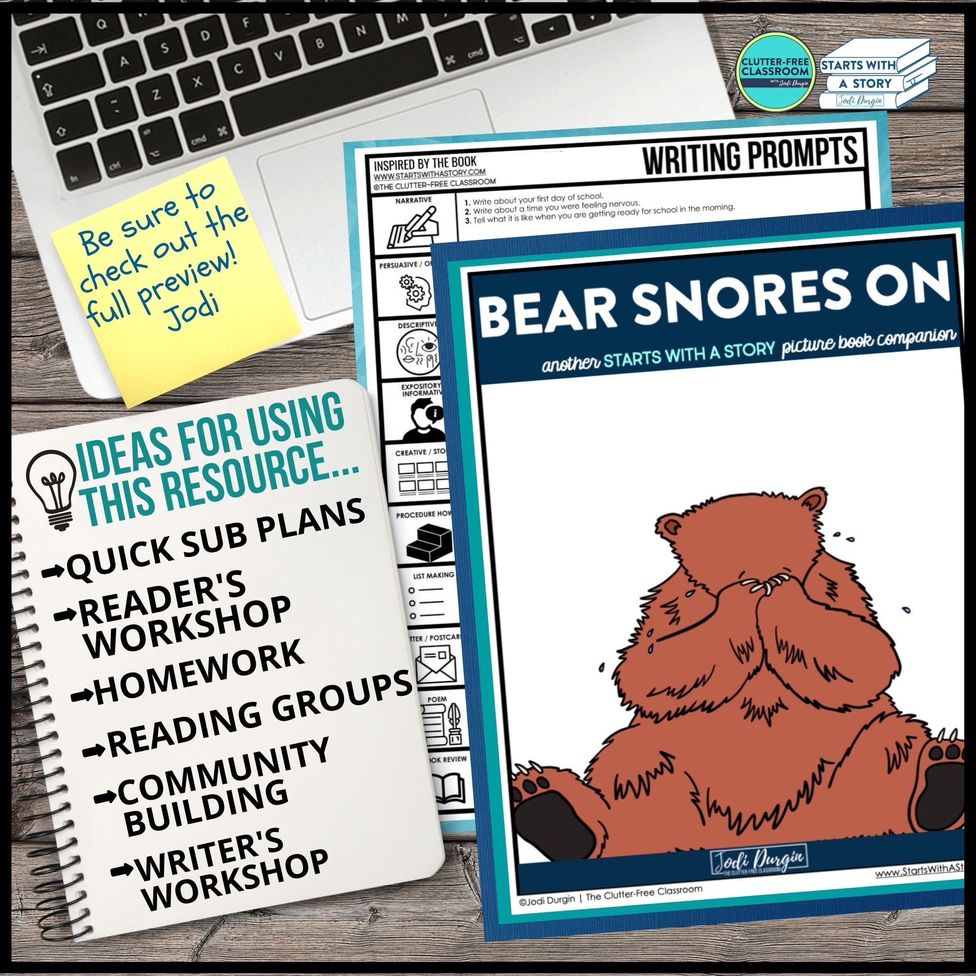 Bear Snores On Activities and Lesson Plans for 2025 - Teaching with ...