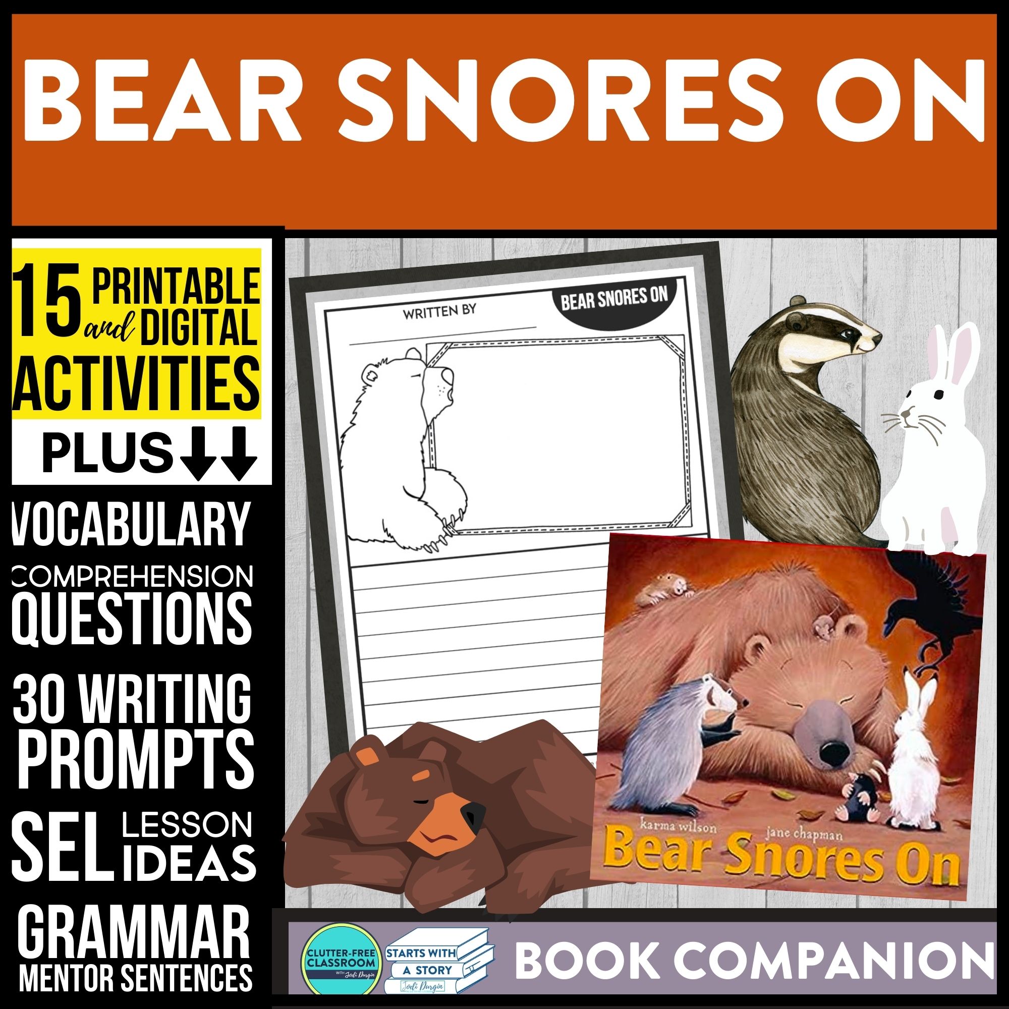Bear Snores On Activities and Lesson Plans for 2026 - Teaching with ...