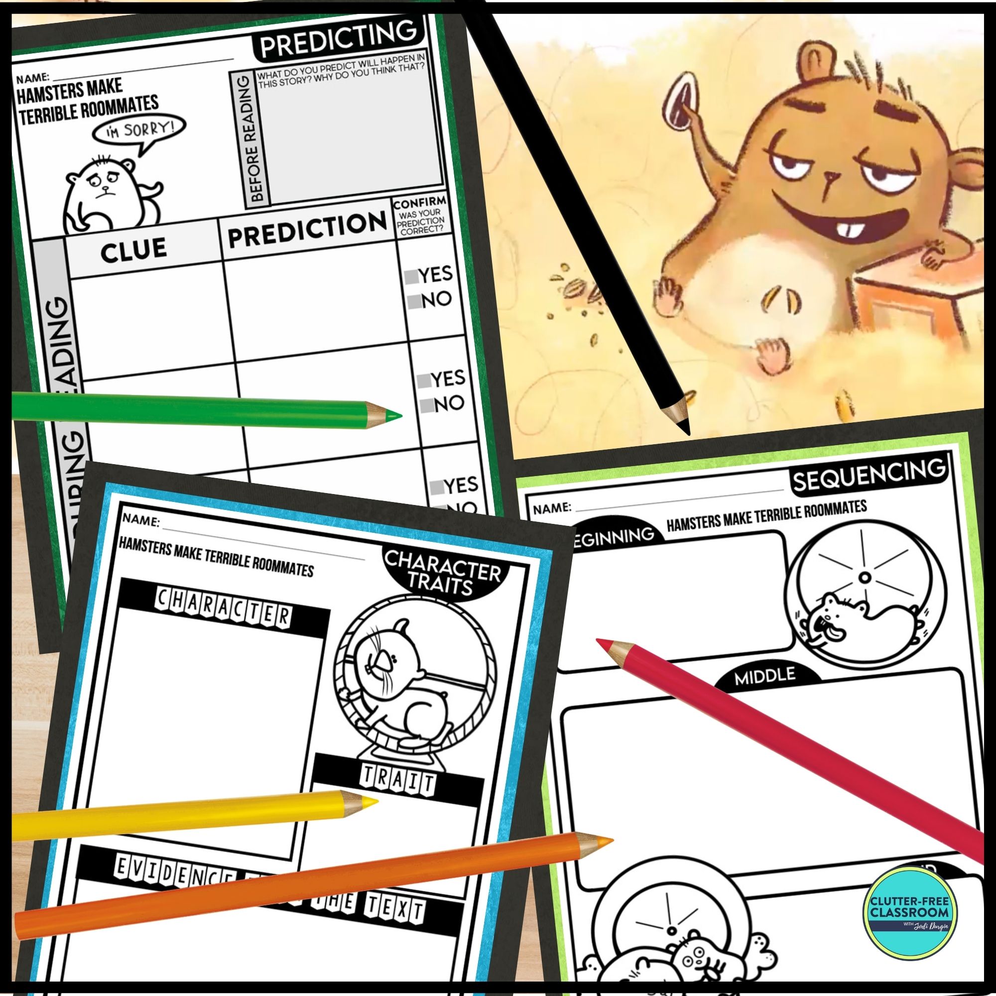 Hamsters Make Terrible Roommates Activities and Lesson Plans for 2025 ...