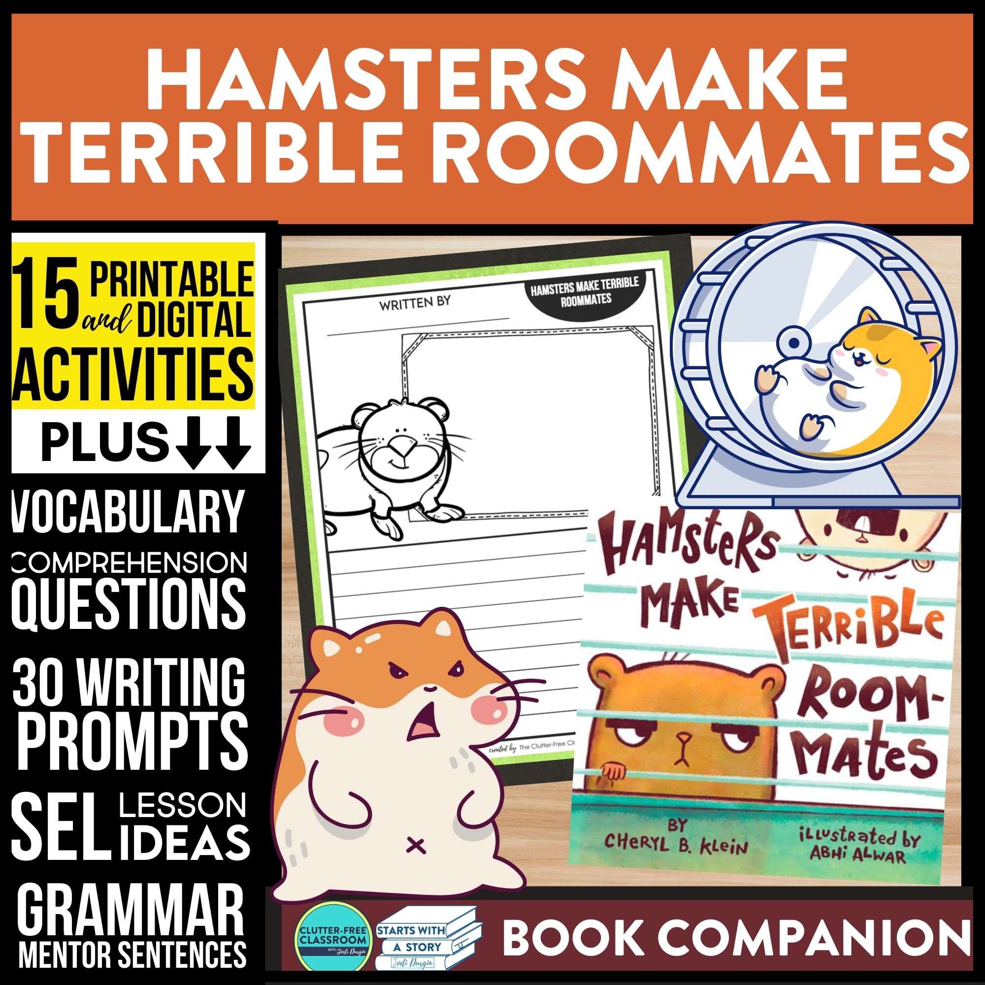 Hamsters Make Terrible Roommates Activities and Lesson Plans for 2025 ...