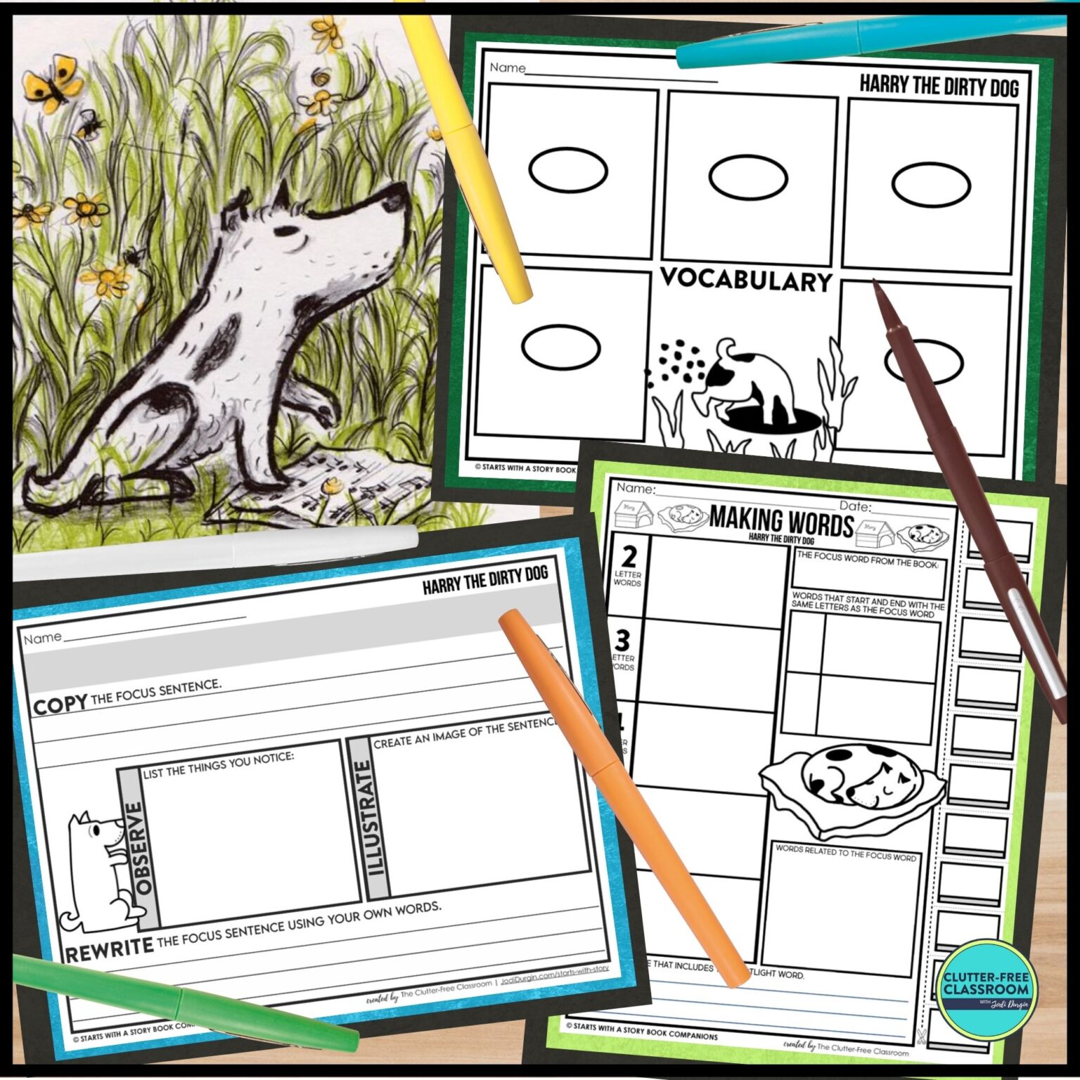 Harry The Dirty Dog Activities and Lesson Plans for 2025 - Teaching ...