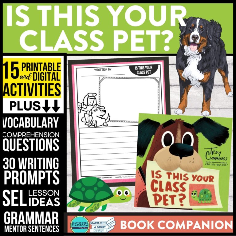 Is This Your Class Pet? Activities and Lesson Plans for 2024 - Teaching ...