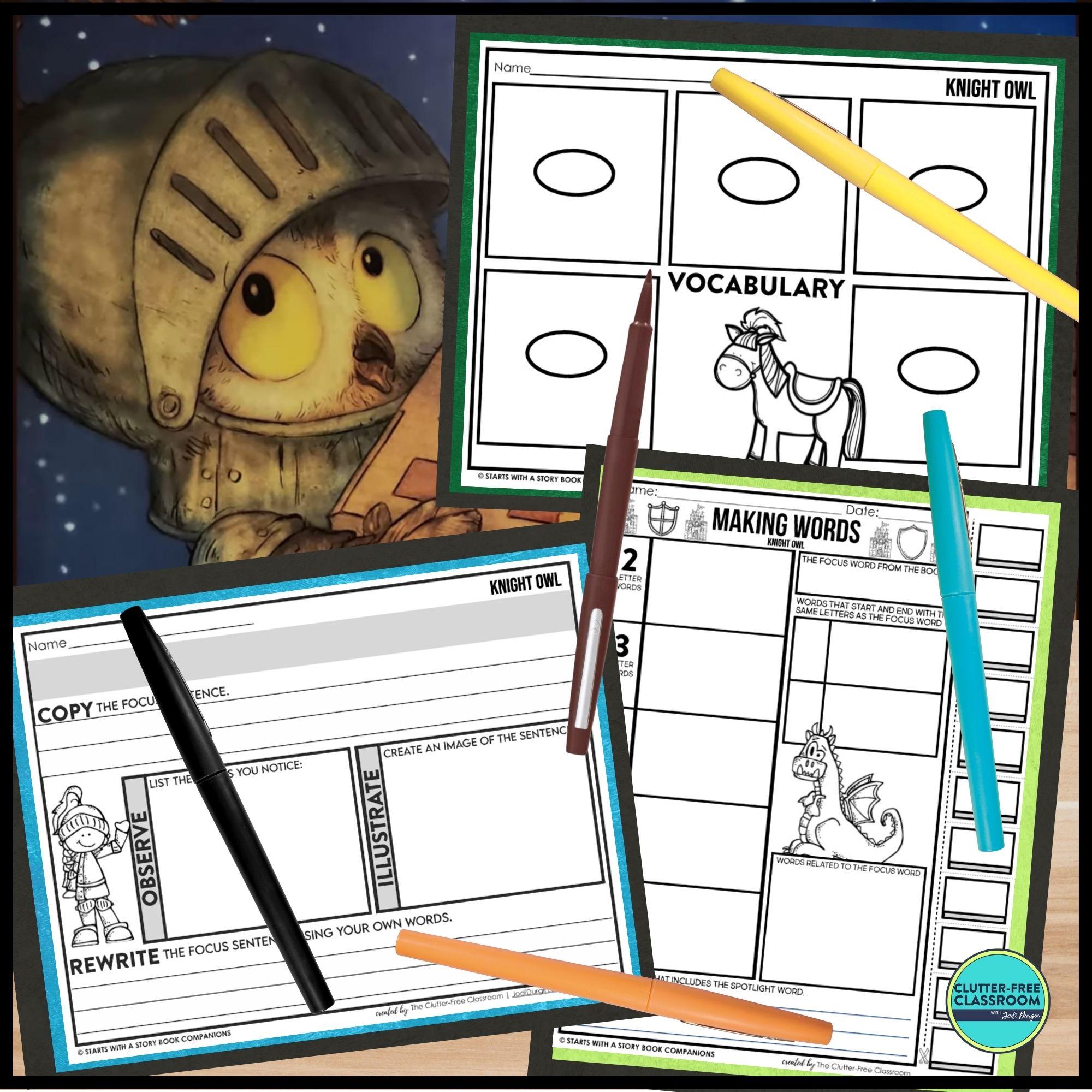 Knight Owl Activities and Lesson Plans for 2025 - Teaching with Jodi ...