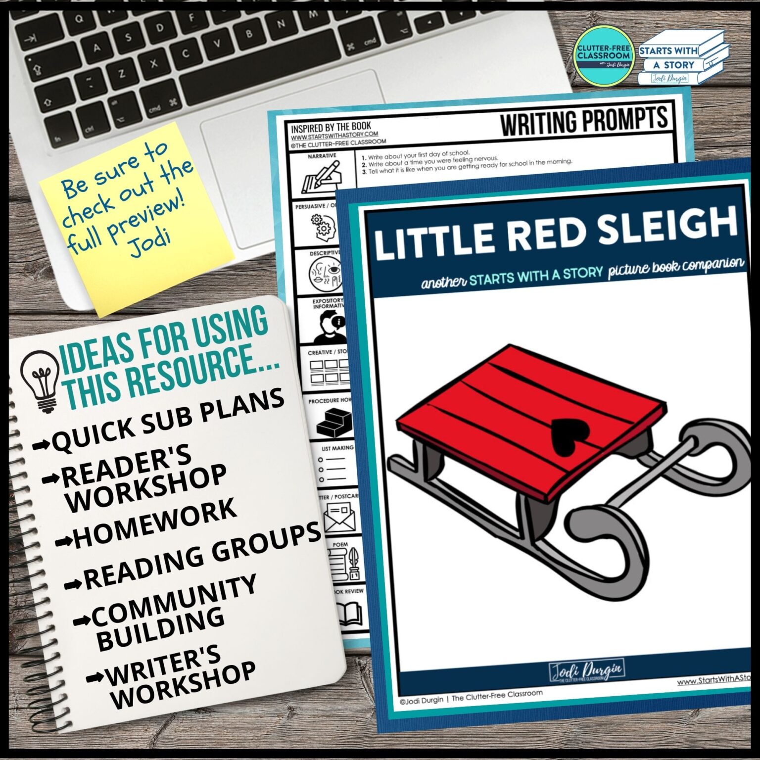 Little Red Sleigh Activities and Lesson Plans for 2024 - Teaching with ...