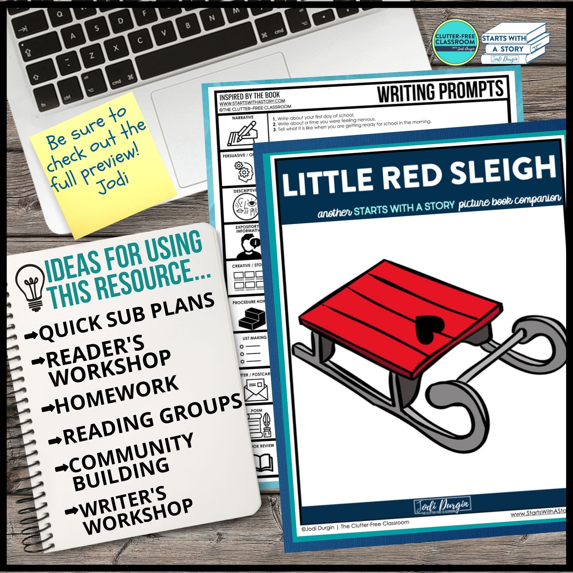 Little Red Sleigh Activities and Lesson Plans for 2024 - Teaching with ...