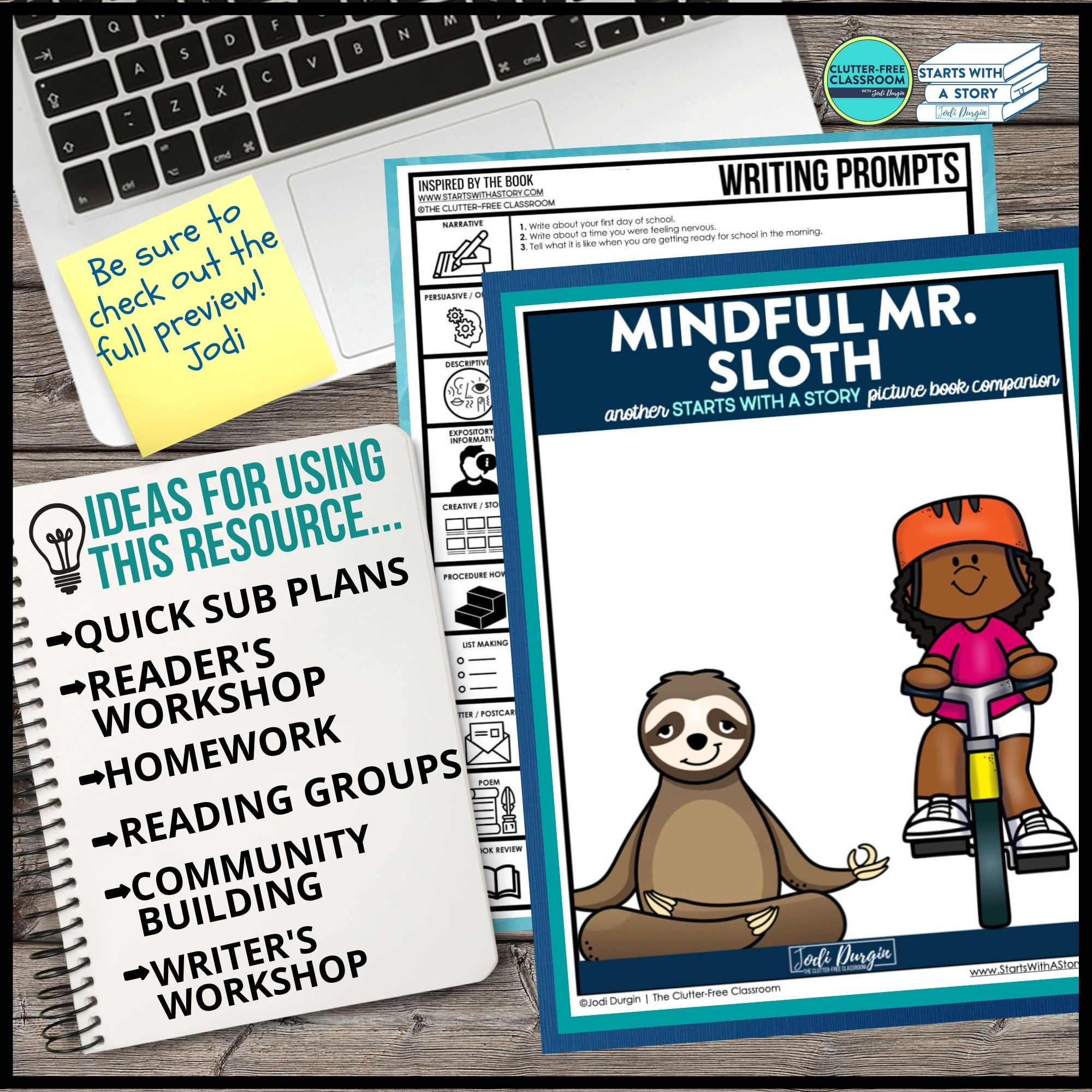 Mindful Mr. Sloth Activities and Lesson Plans for 2025 - Teaching with ...