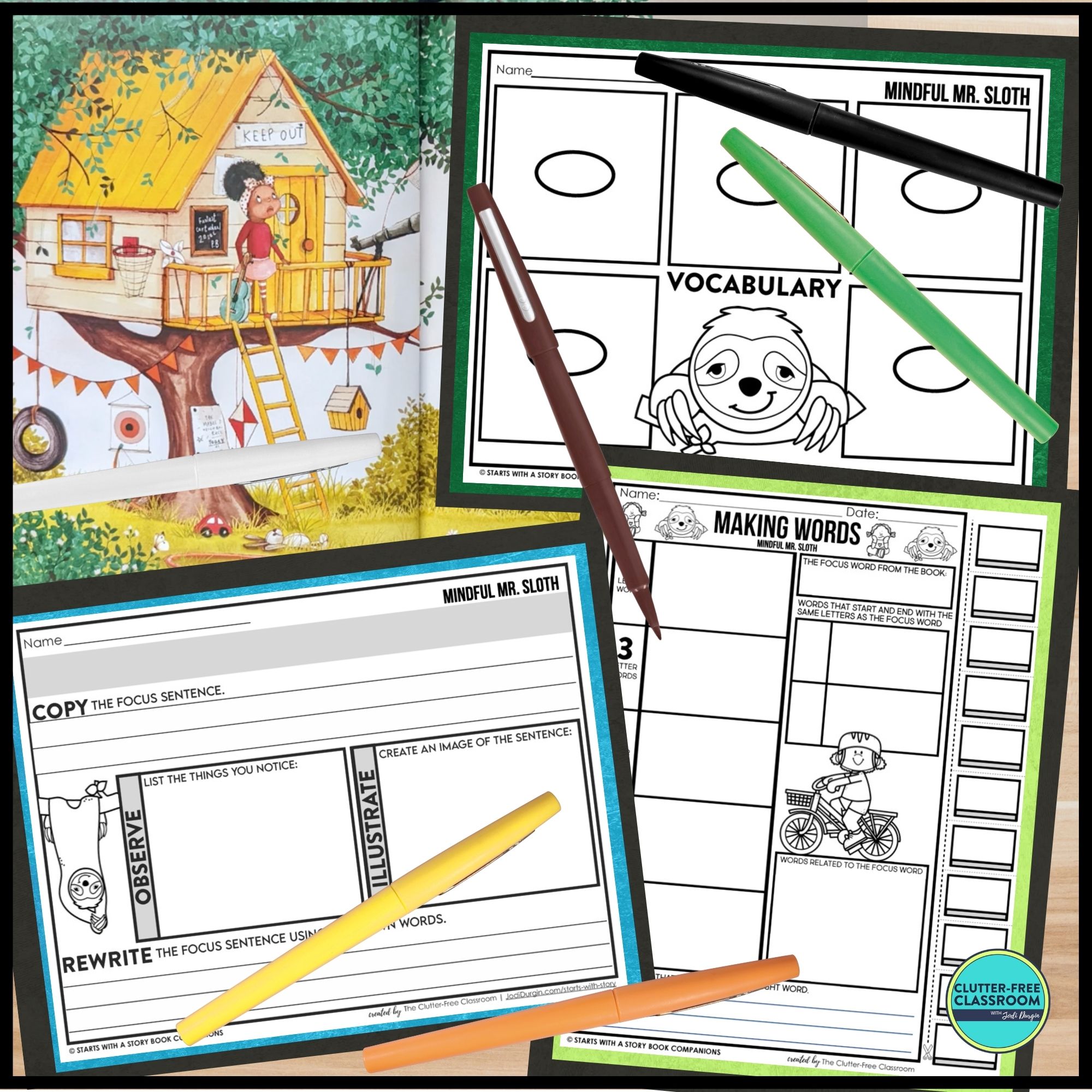 Mindful Mr. Sloth Activities and Lesson Plans for 2025 - Teaching with ...