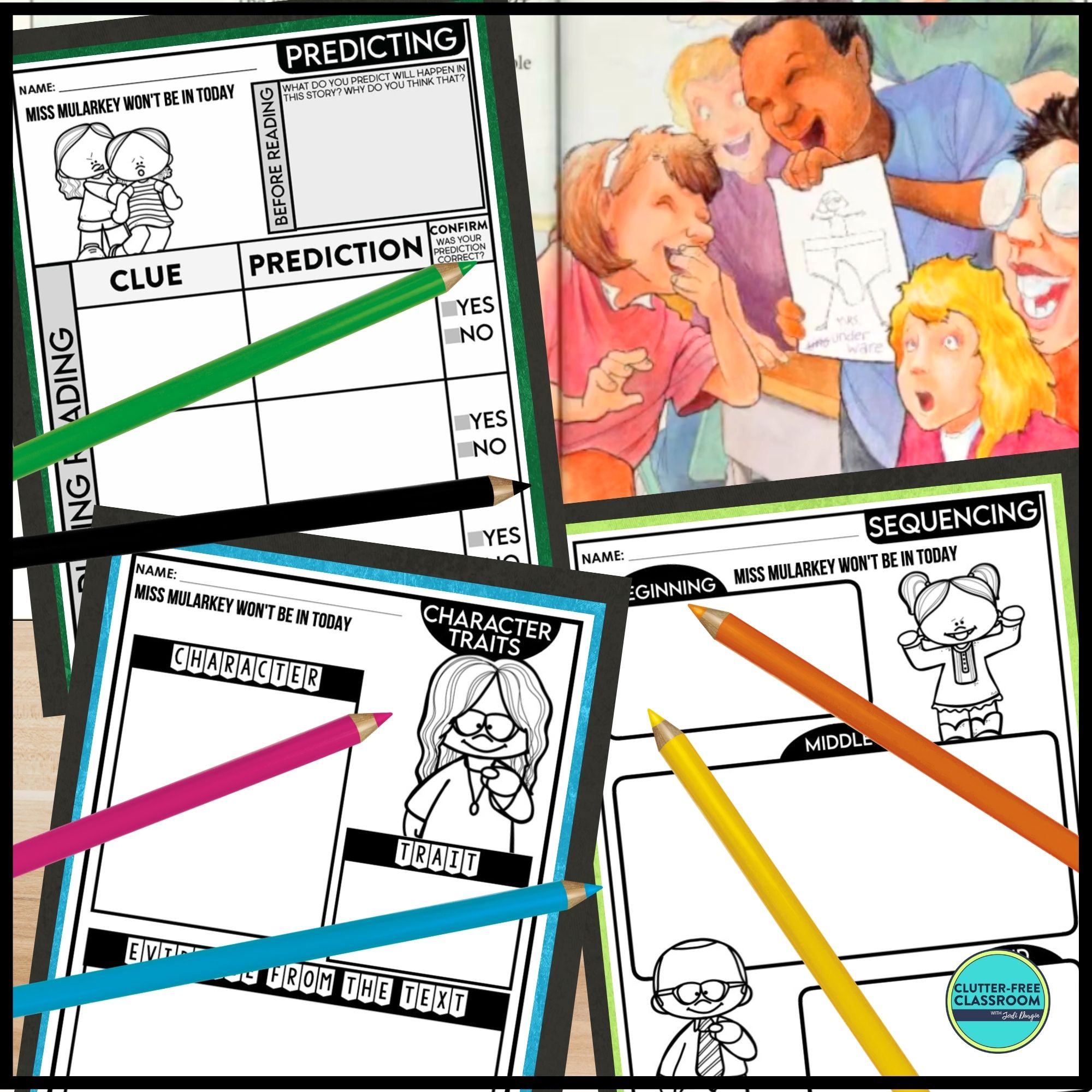 Miss Malarkey Won't Be in Today Activities and Lesson Plans for 2025 ...