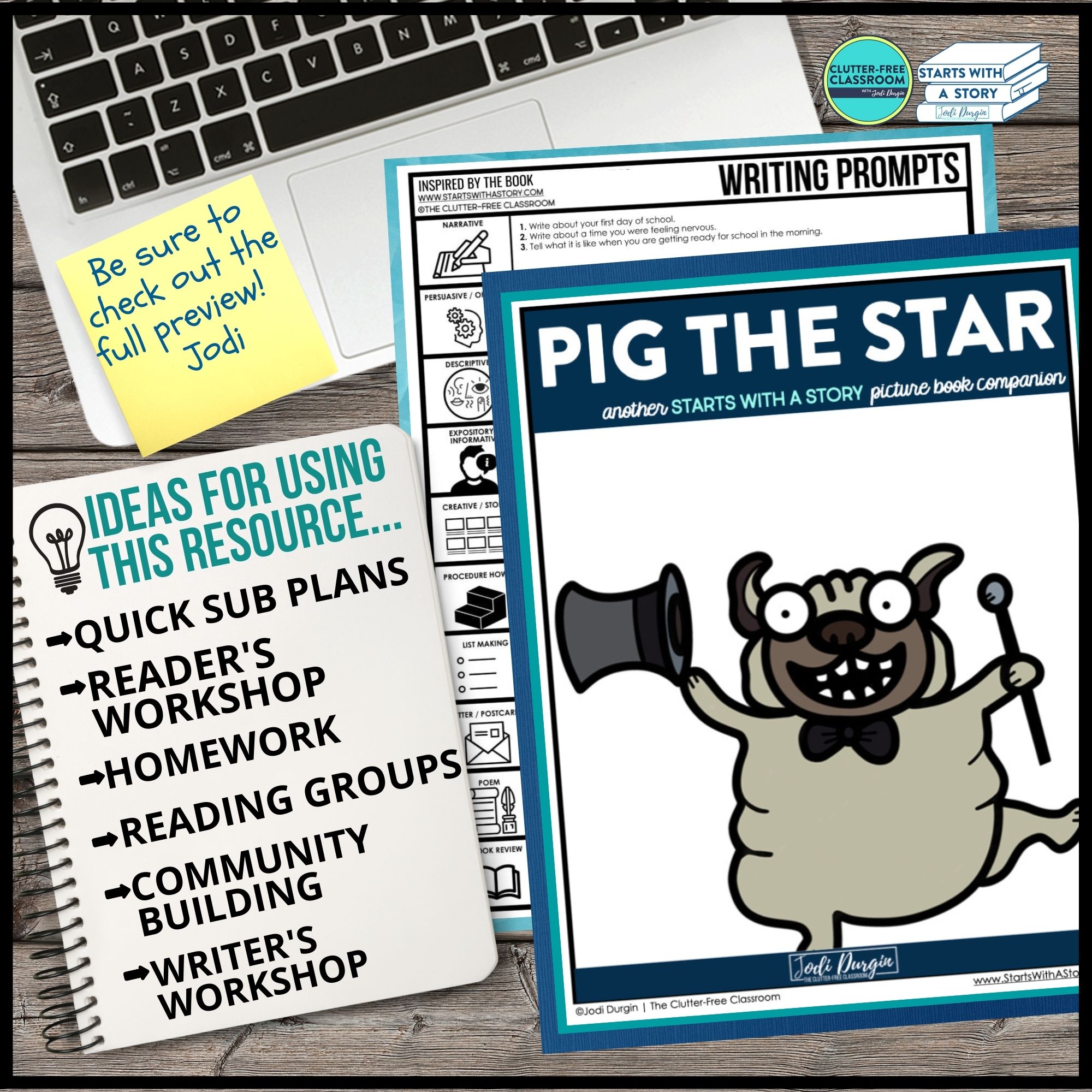 Pig the Star Activities and Lesson Plans for 2025 - Teaching with Jodi ...