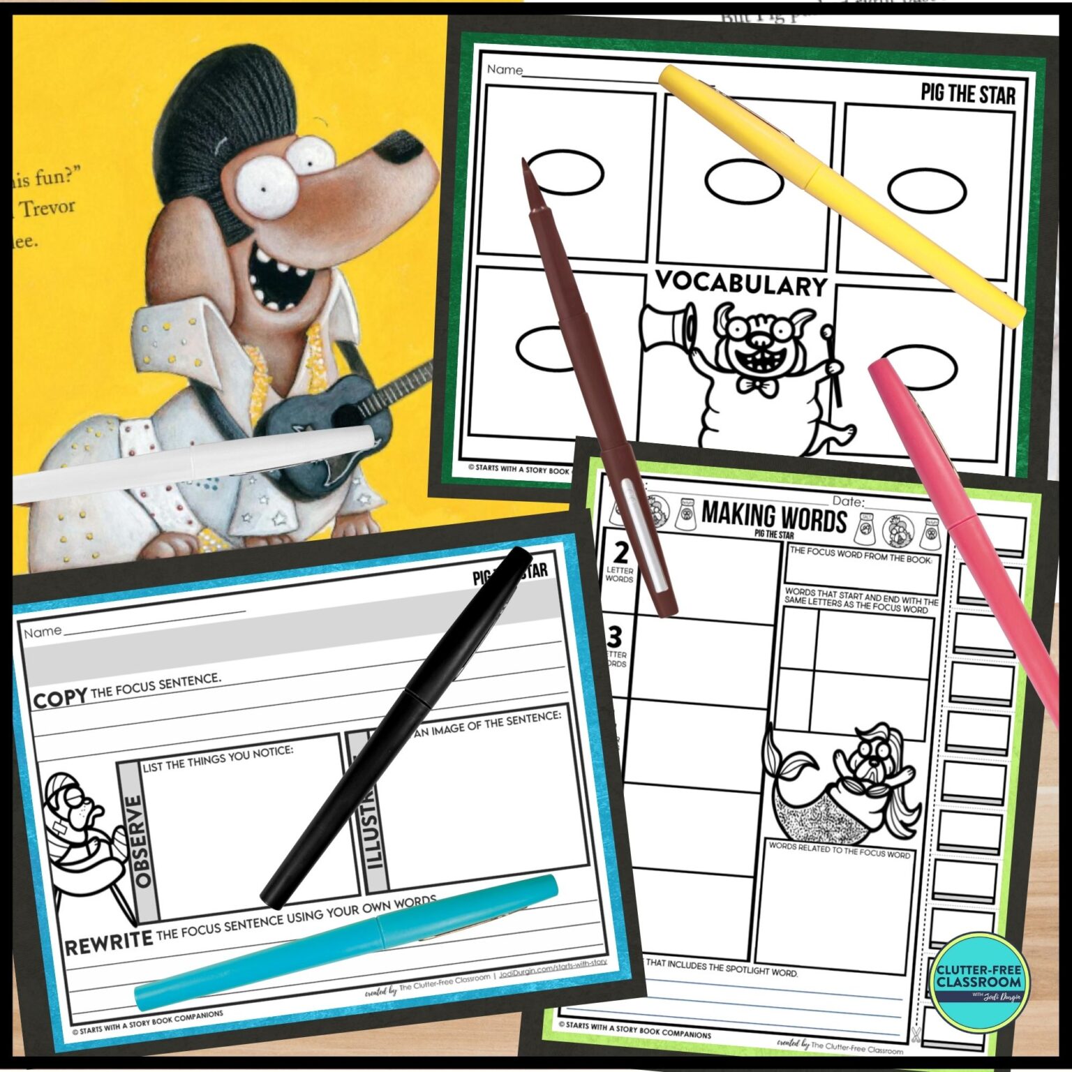 Pig the Star Activities and Lesson Plans for 2025 - Teaching with Jodi ...