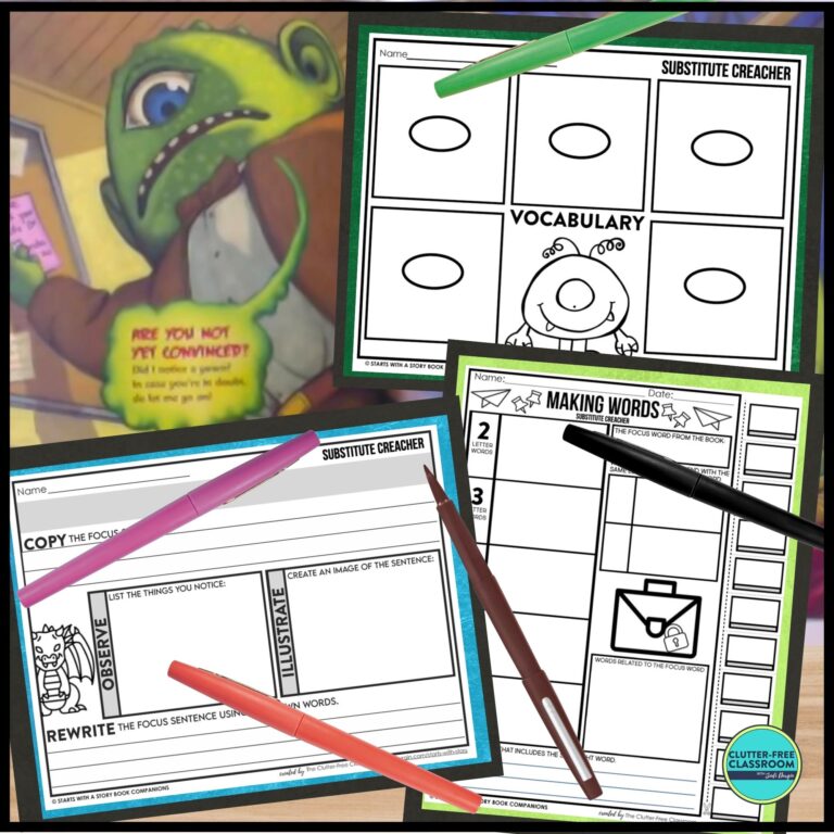 Substitute Creacher Activities and Lesson Plans for 2025 - Teaching ...