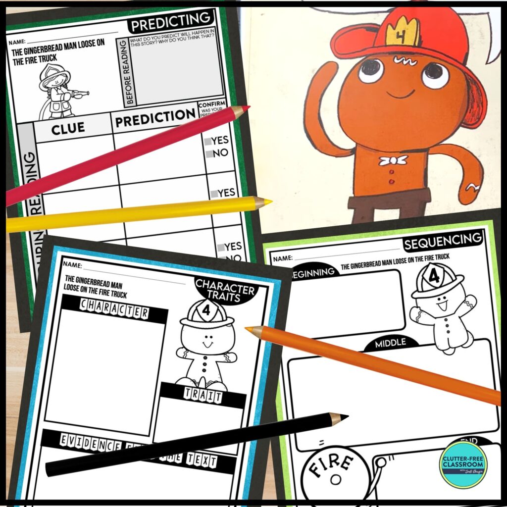 The Gingerbread Man Loose on the Fire Truck Activities and Lesson Plans ...