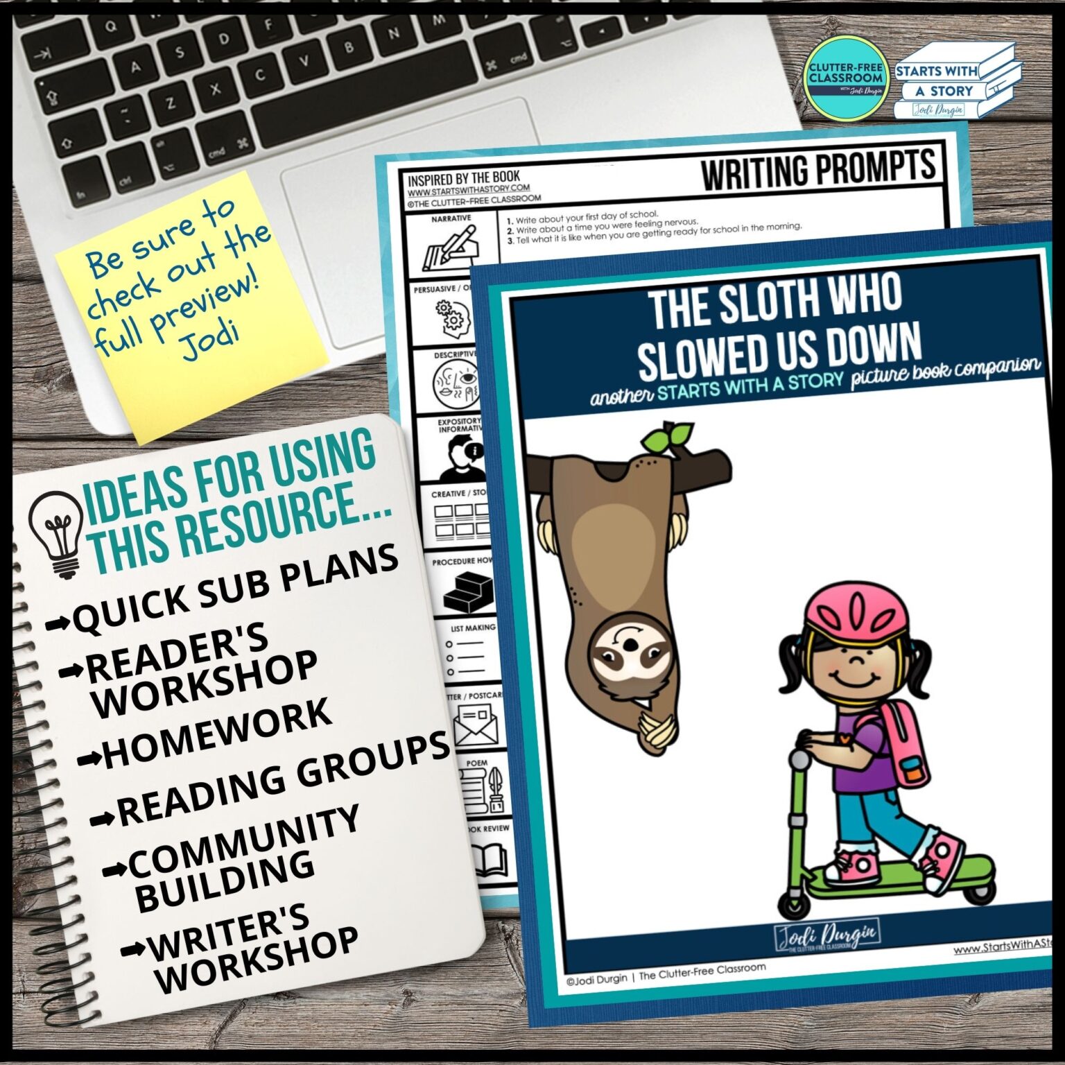 The Sloth Who Slowed Us Down Activities and Lesson Plans for 2026 ...