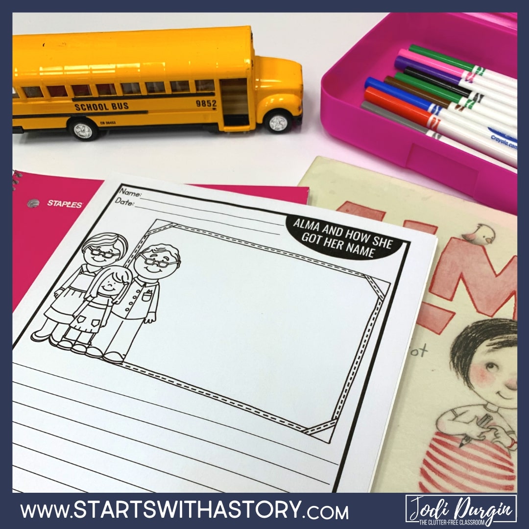 Alma and How She Got Her Name Activities and Lesson Plans for 2025 ...