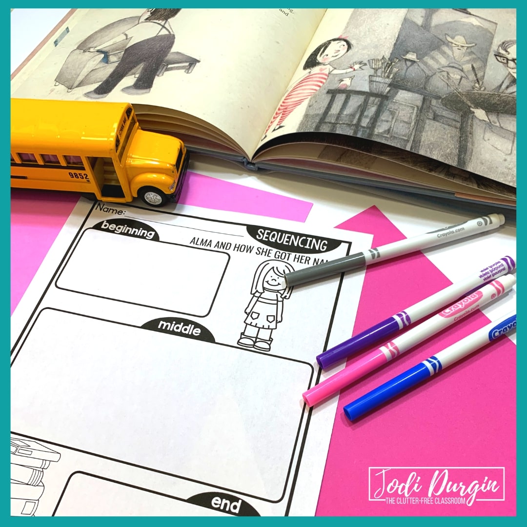 Alma and How She Got Her Name Activities and Lesson Plans for 2025 ...