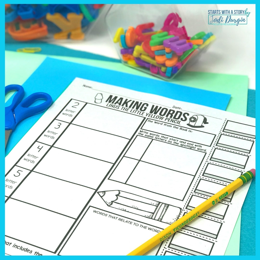 Linus the Little Yellow Pencil Activities and Lesson Plans for 2025 ...