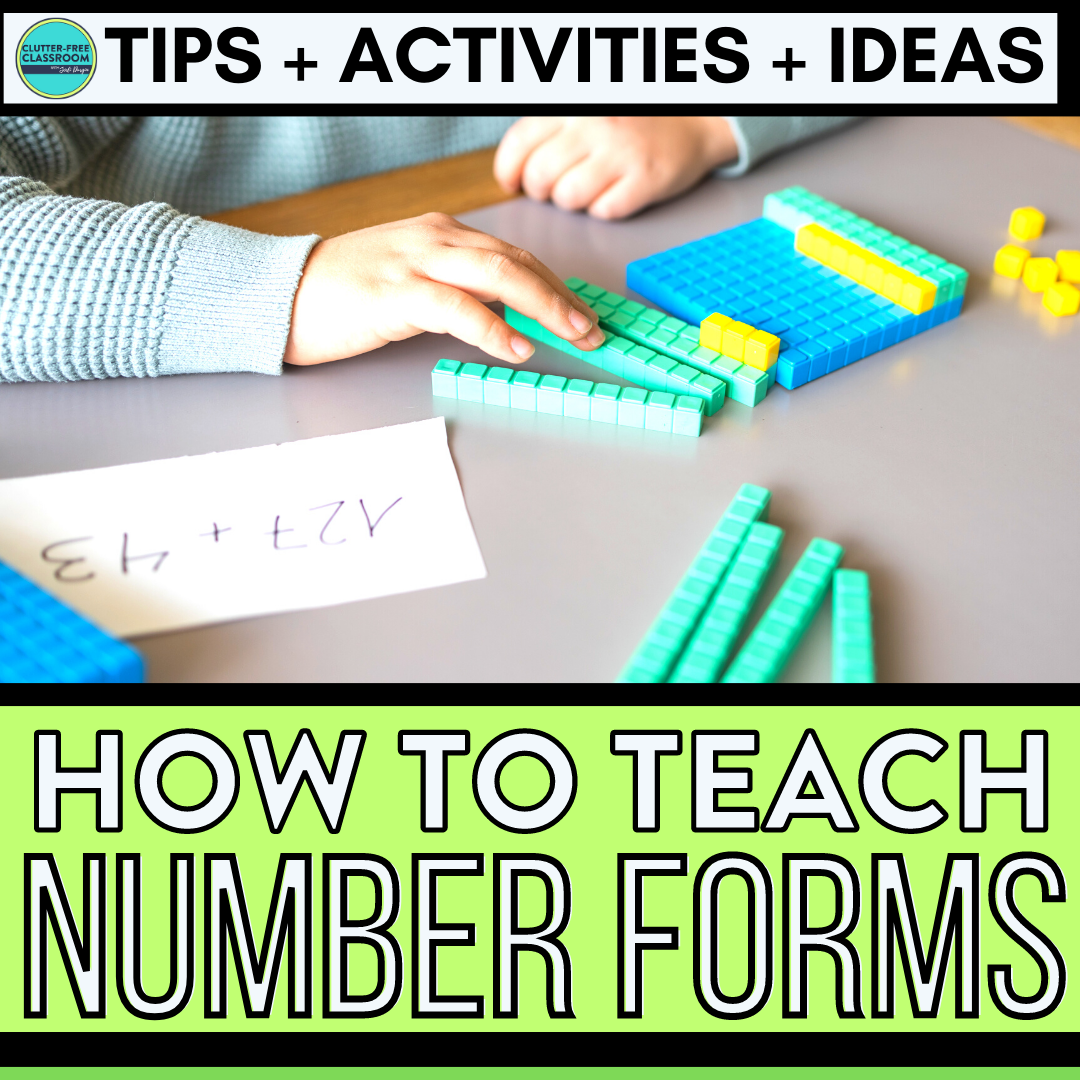 Number Forms Teaching Tips and Ideas for 2025 - Teaching with Jodi ...
