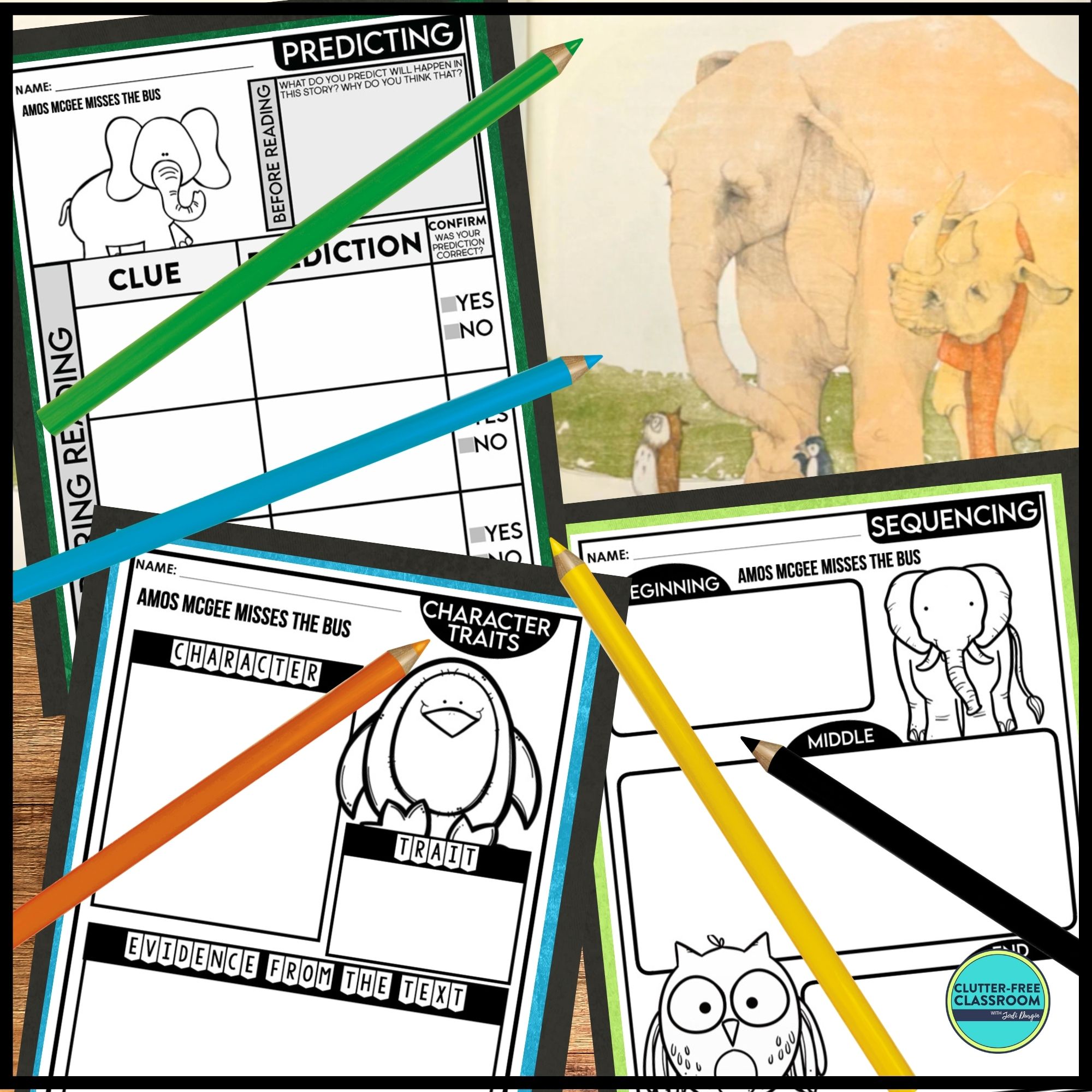 Amos McGee Misses The Bus Activities and Lesson Plans for 2025 ...