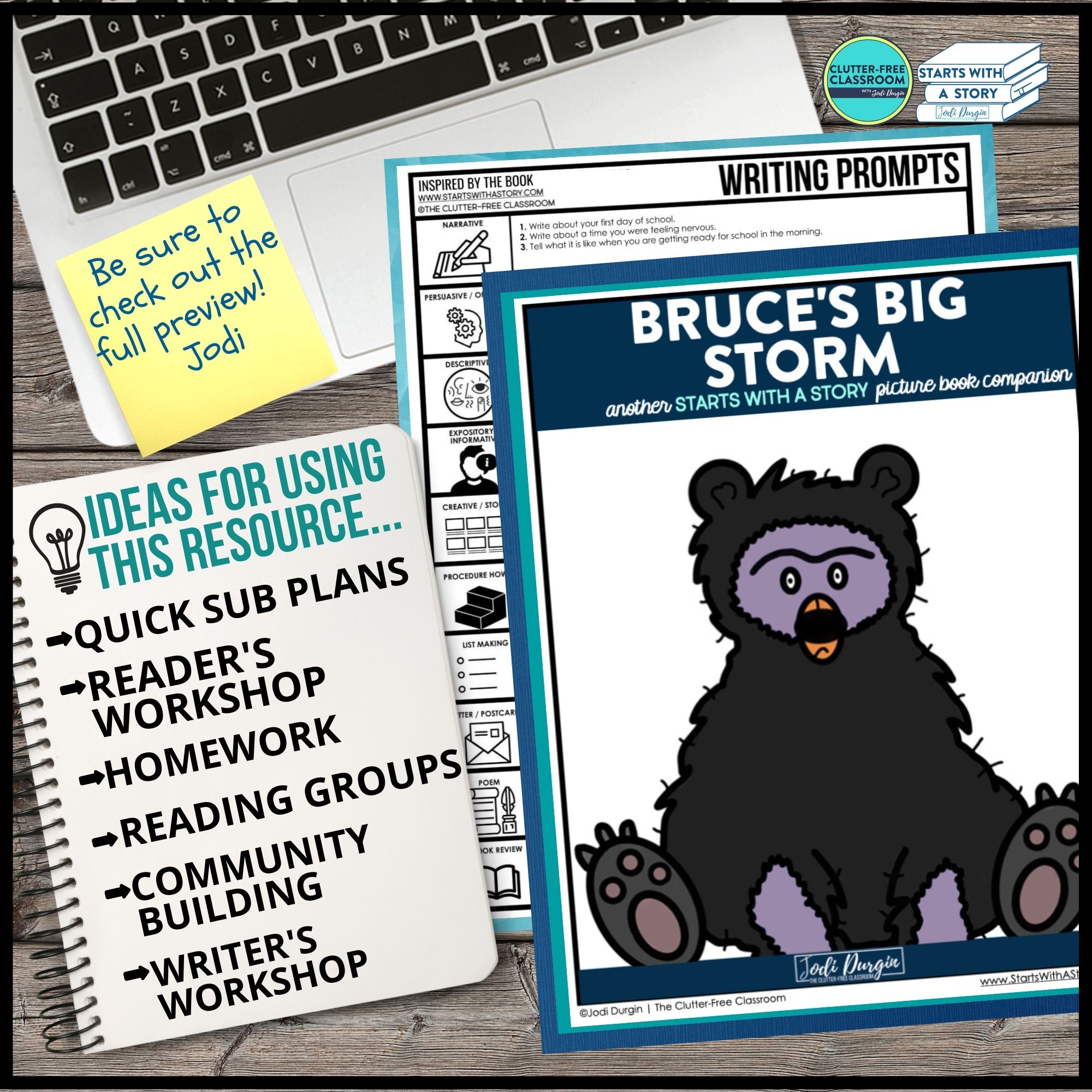 Bruce's Big Storm Activities and Lesson Plans for 2025 - Teaching with ...