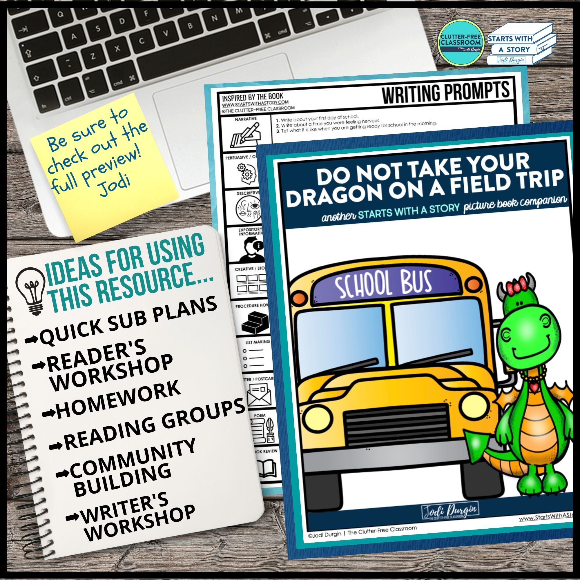 Do Not Take Your Dragon on a Field Trip Activities and Lesson Plans for ...