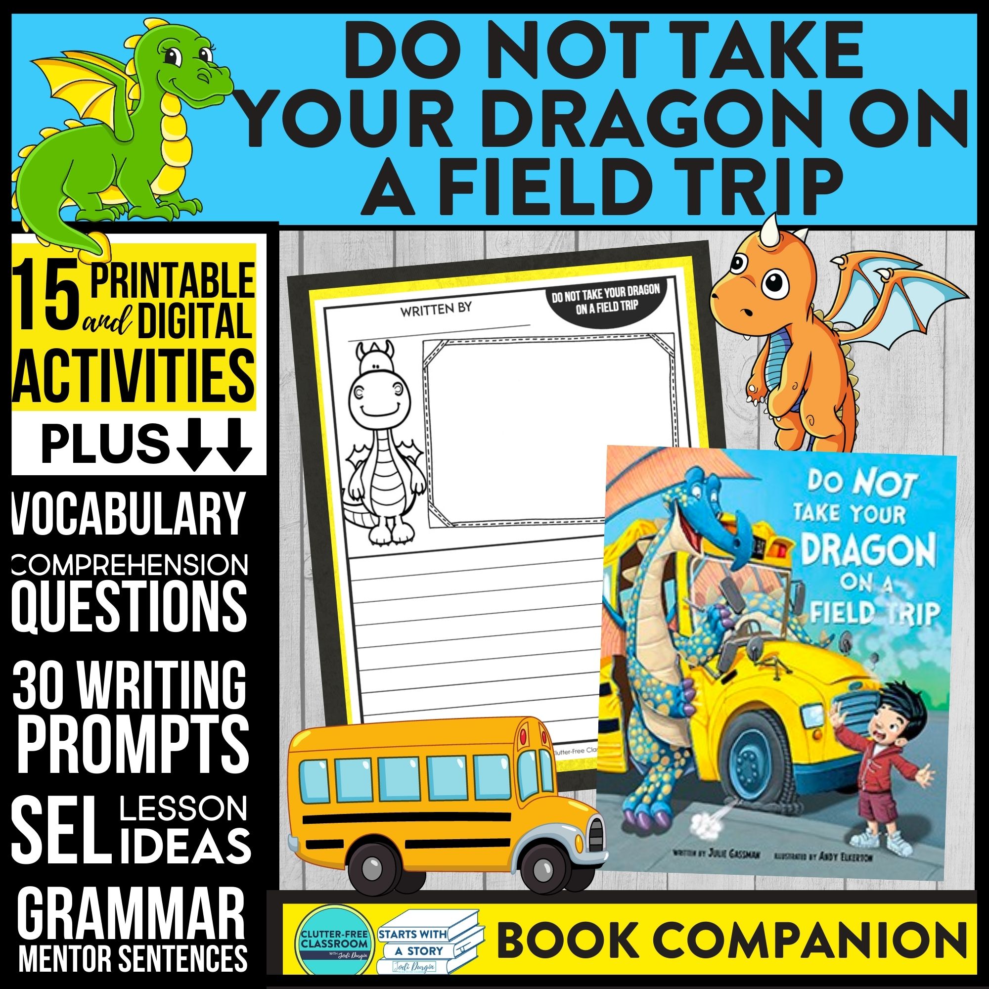 Do Not Take Your Dragon on a Field Trip Activities and Lesson Plans for ...