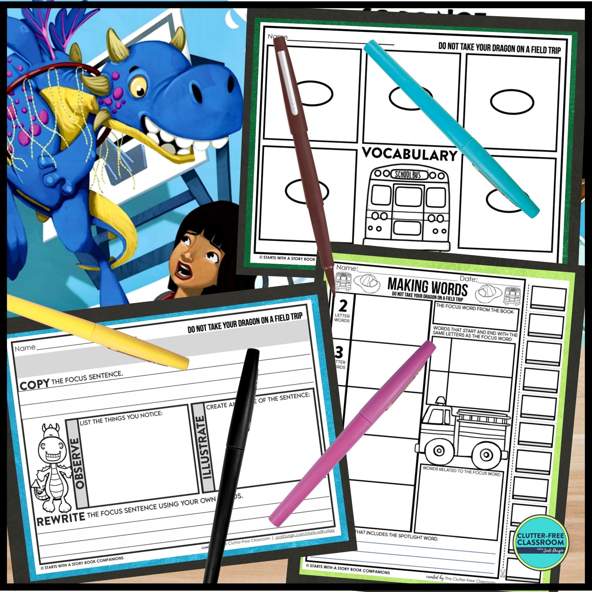 Do Not Take Your Dragon on a Field Trip Activities and Lesson Plans for ...