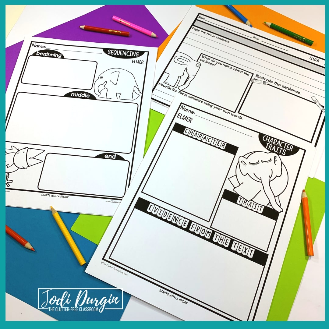 Elmer Activities and Lesson Plans for 2025 - Teaching with Jodi Durgin ...