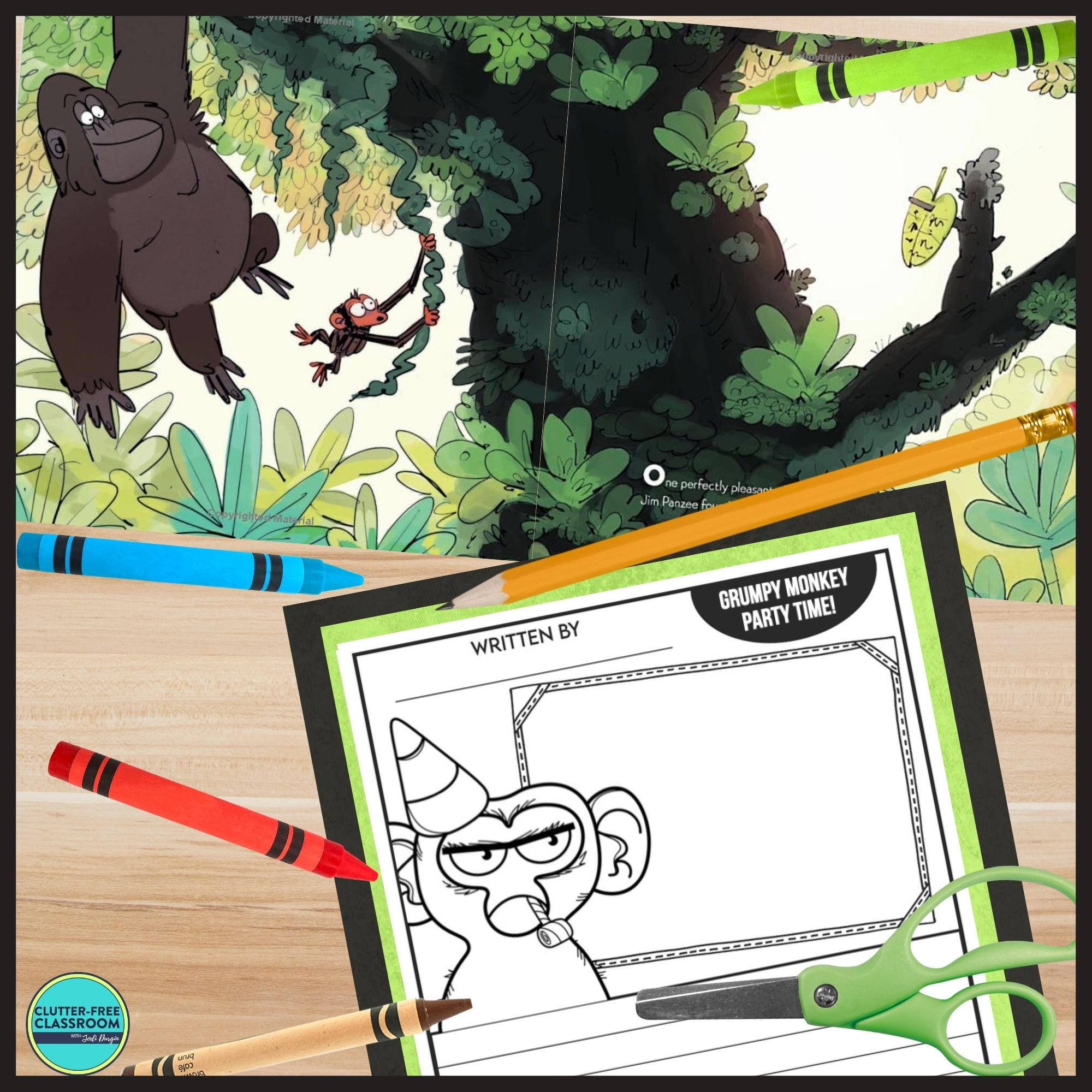 Grumpy Monkey Party Time! Activities and Lesson Plans for 2025 ...