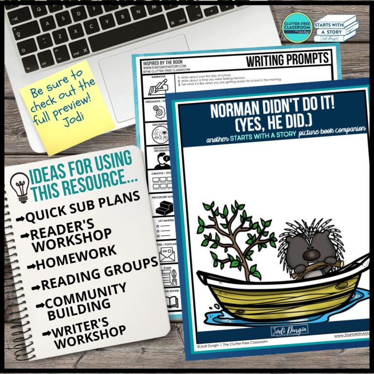 Norman Didn't Do It! (Yes He Did!) Activities and Lesson Plans for 2024 ...