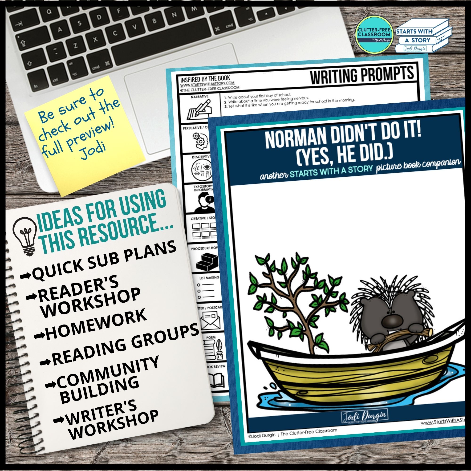 Norman Didn't Do It! (Yes He Did!) Activities and Lesson Plans for 2025 ...