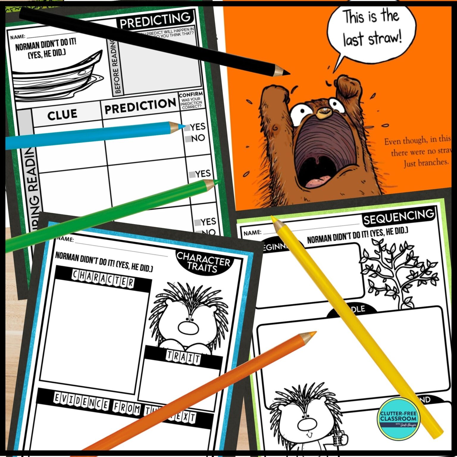 Norman Didn't Do It! (Yes He Did!) Activities and Lesson Plans for 2024 ...