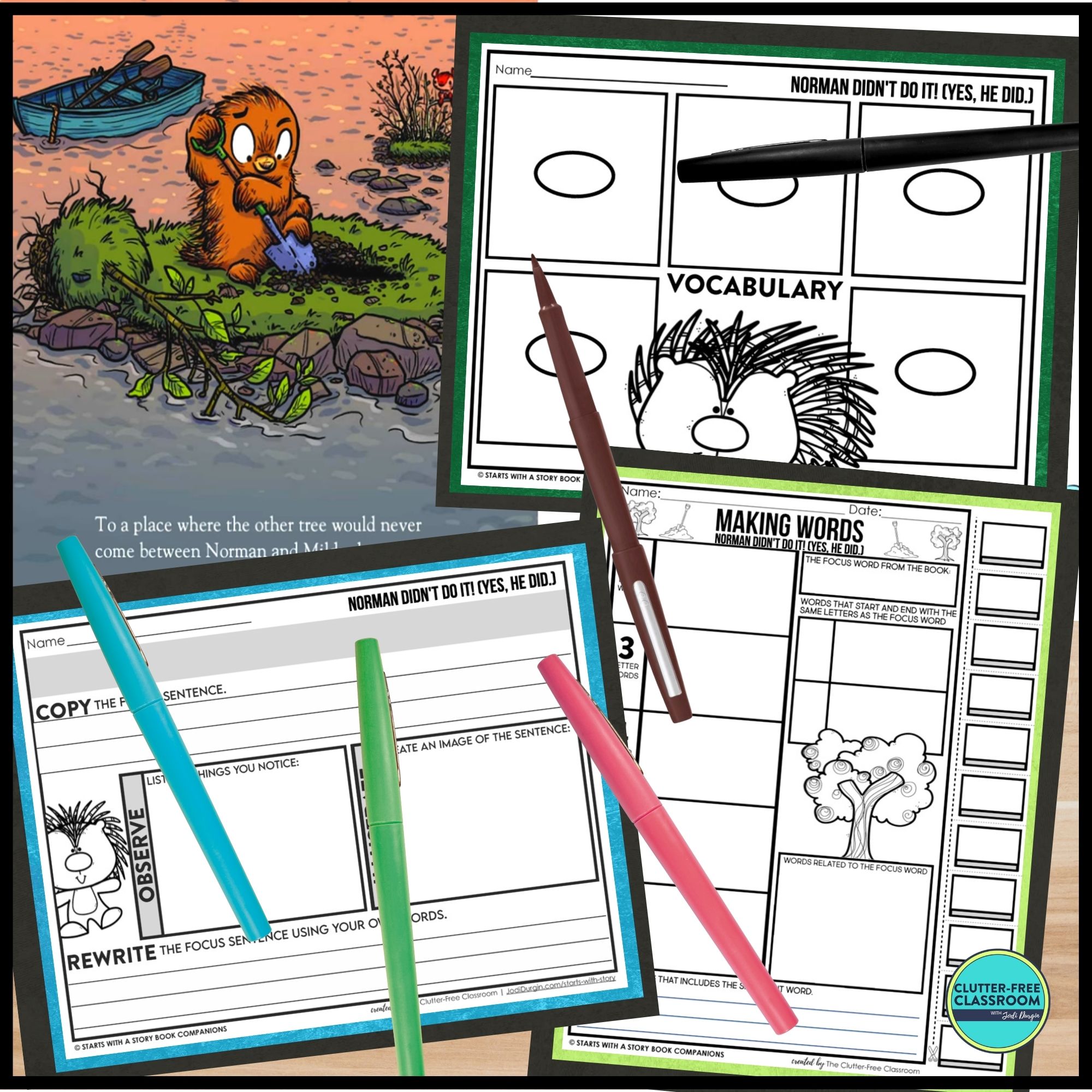 Norman Didn't Do It! (Yes He Did!) Activities and Lesson Plans for 2025 ...