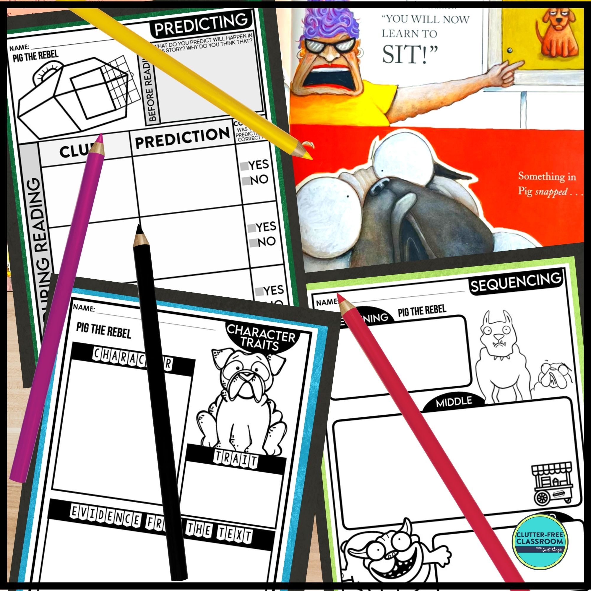 Pig the Rebel Activities and Lesson Plans for 2024 - Teaching with Jodi ...