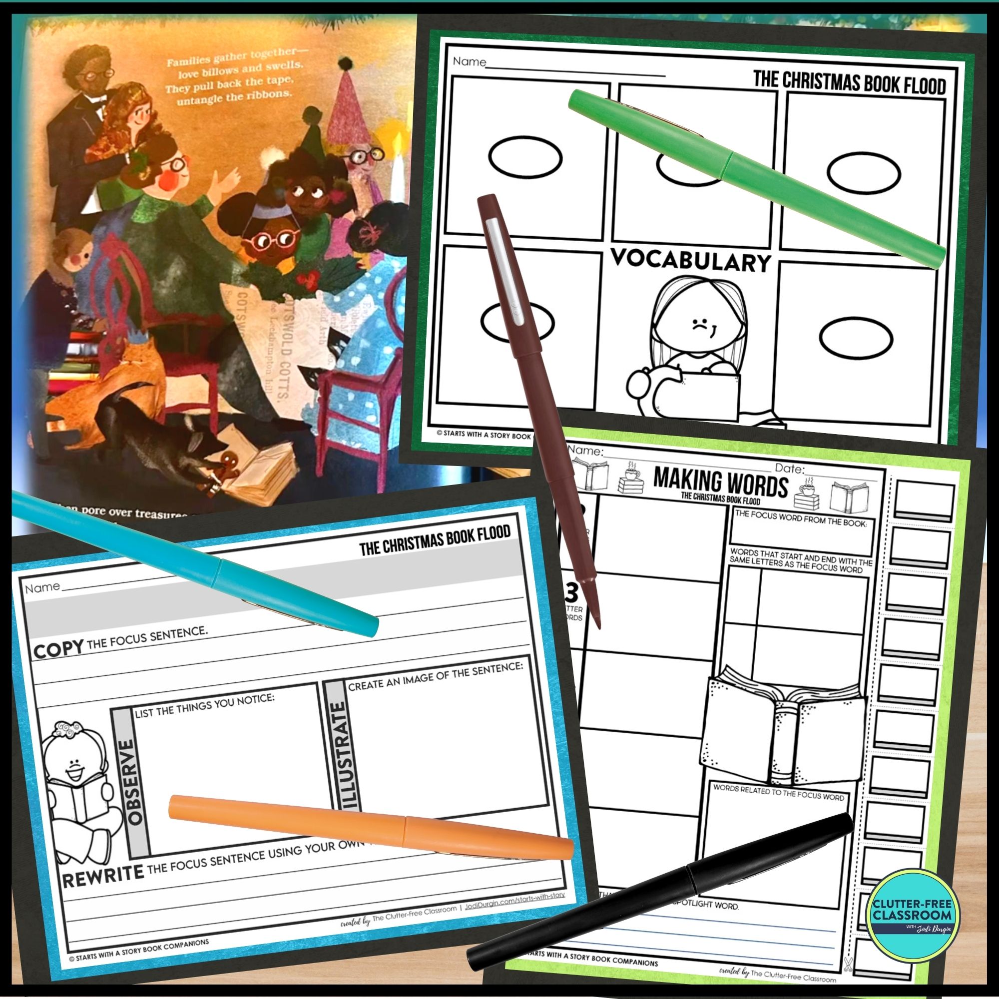 The Christmas Book Flood Activities and Lesson Plans for 2025 ...