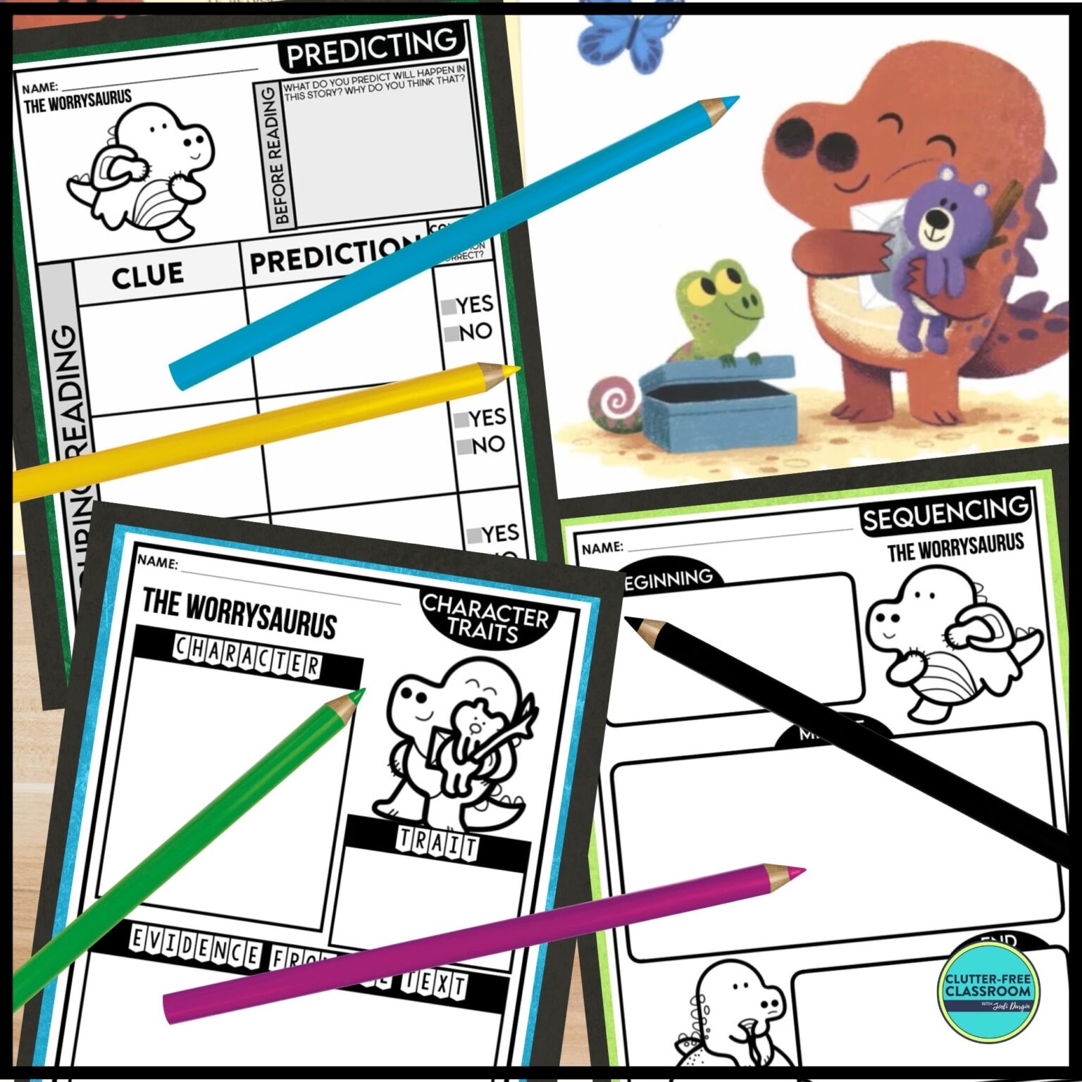 The Worrysaurus Activities and Lesson Plans for 2025 - Teaching with ...