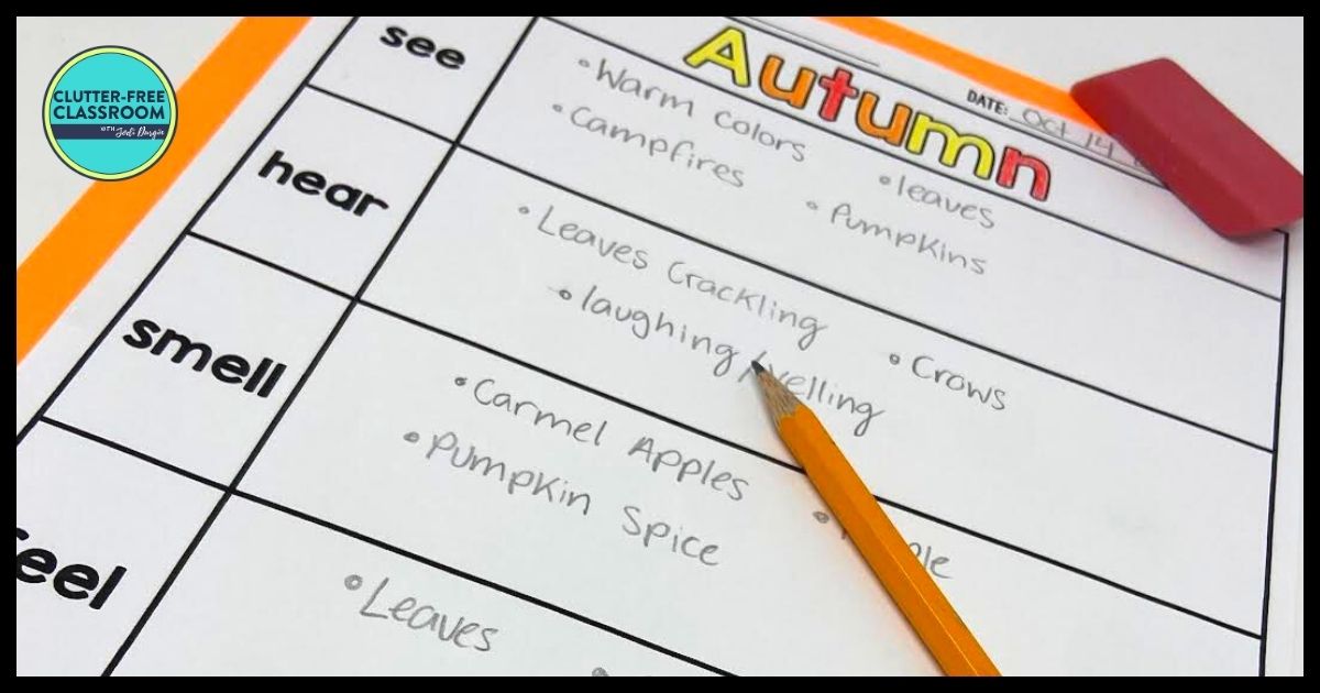 Writing About the Seasons Projects for Elementary Teachers - 2025 ...