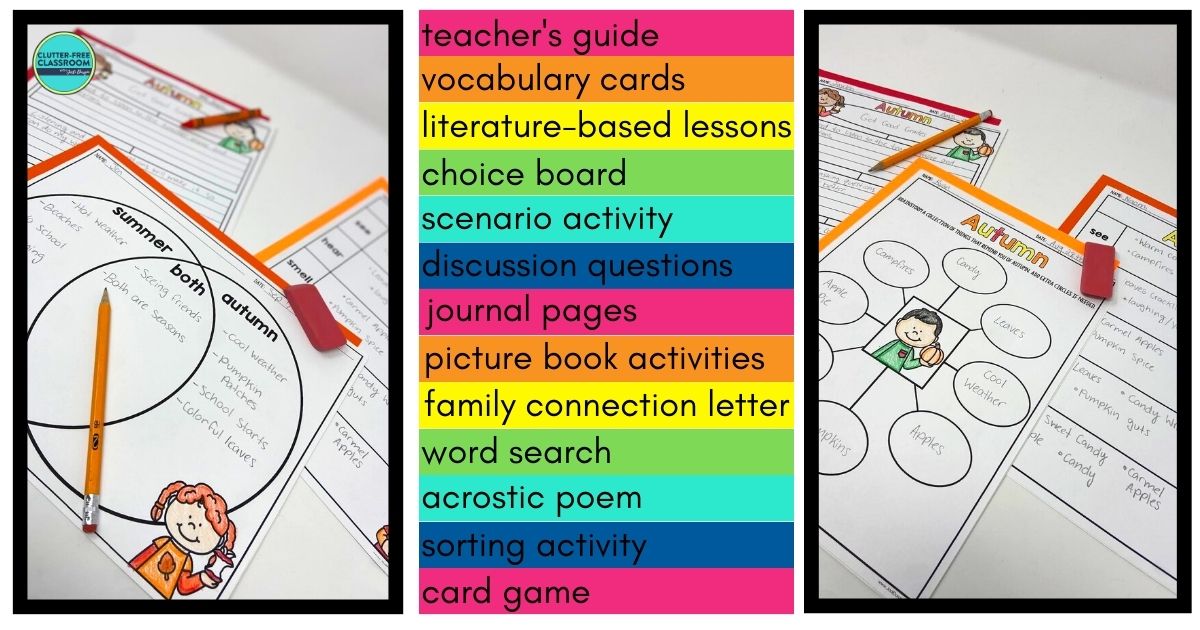 Writing About the Seasons Projects for Elementary Teachers - 2025 ...