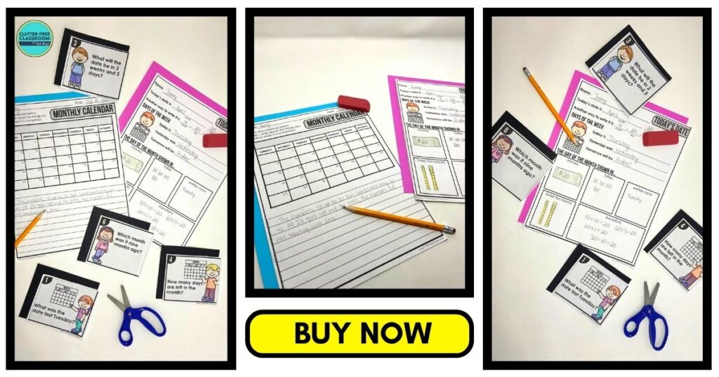 Calendar Activities for Elementary Students - 2025 - Teaching with Jodi ...