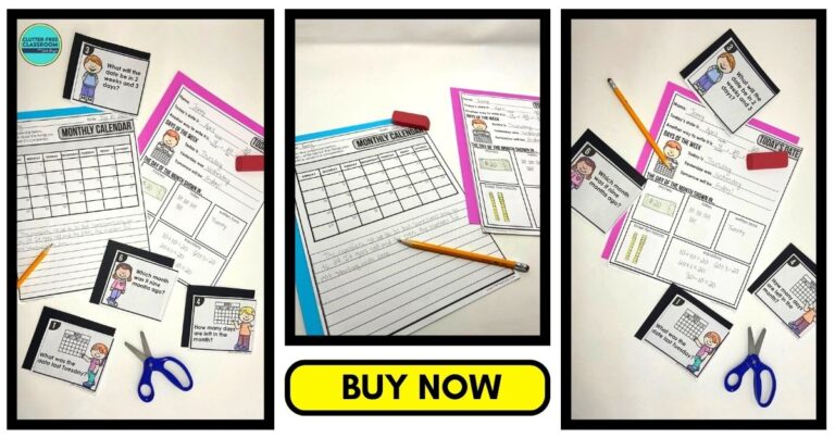 Calendar Activities for Elementary Students - 2025 - Teaching with Jodi ...