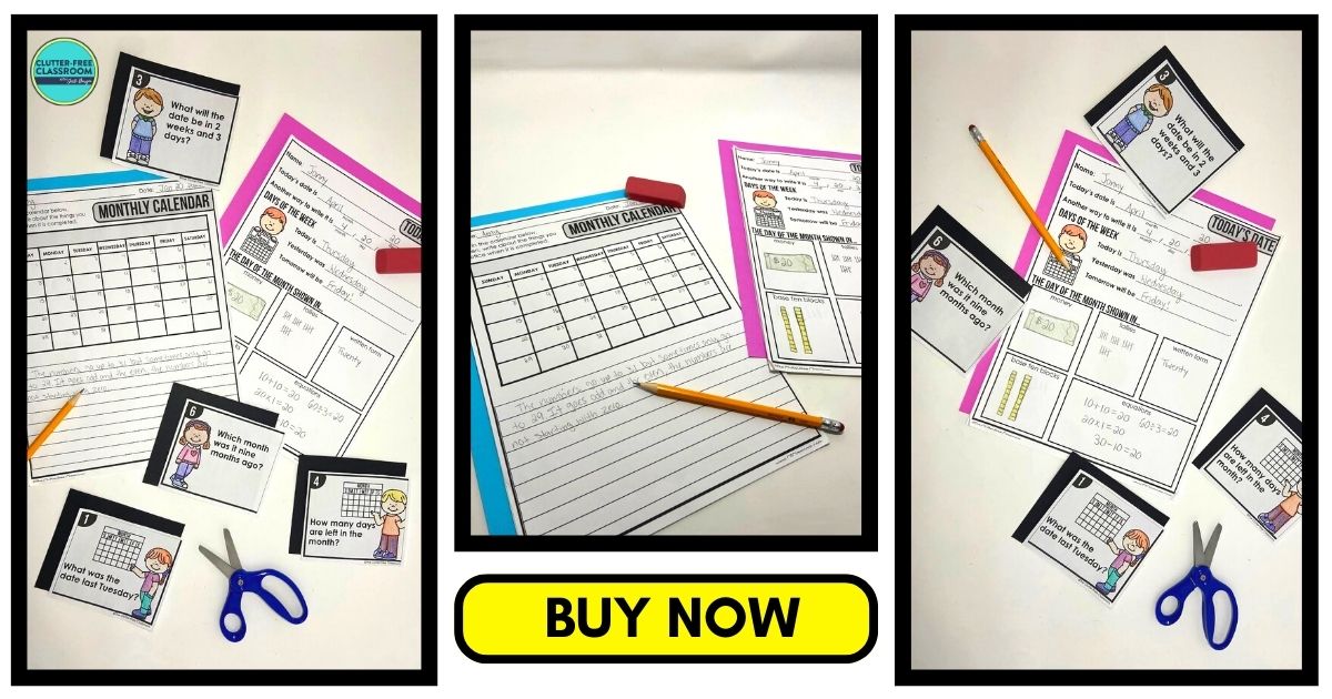Calendar Activities for Elementary Students - 2026 - Teaching with Jodi ...