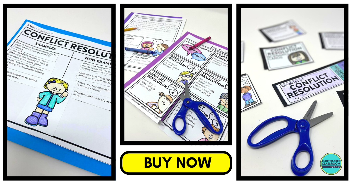 Teaching Conflict Resolution to Elementary Students in 2024 - Teaching ...