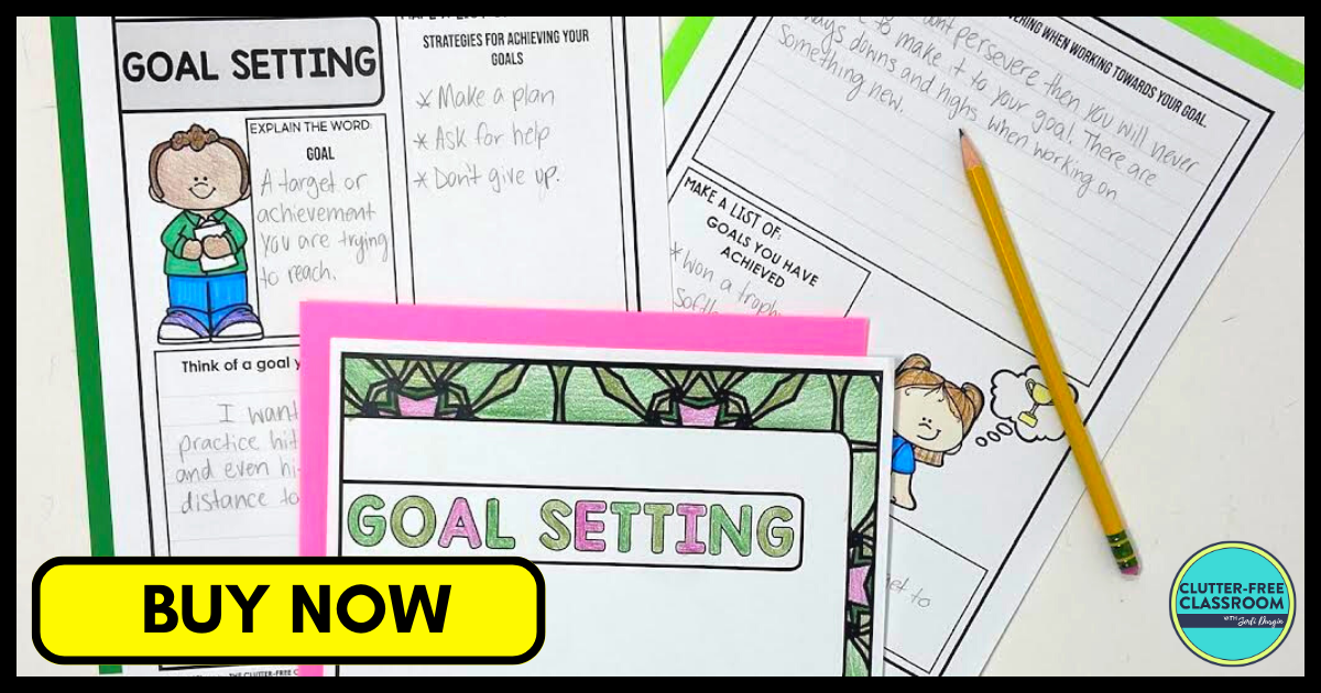 How to Teach Goal Setting to Elementary Students in 2025 - Teaching ...