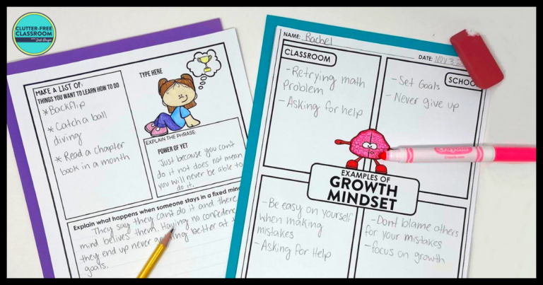 How to Teach Growth Mindset to Elementary Students in 2026 - Teaching ...